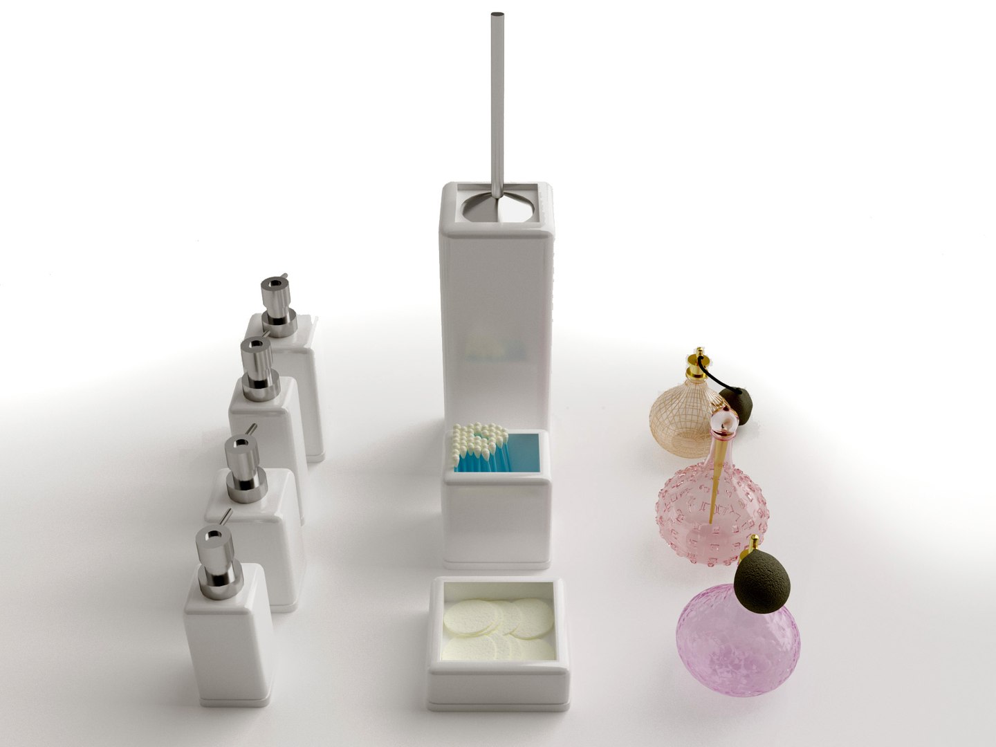 3d Cosmetics Perfume Model