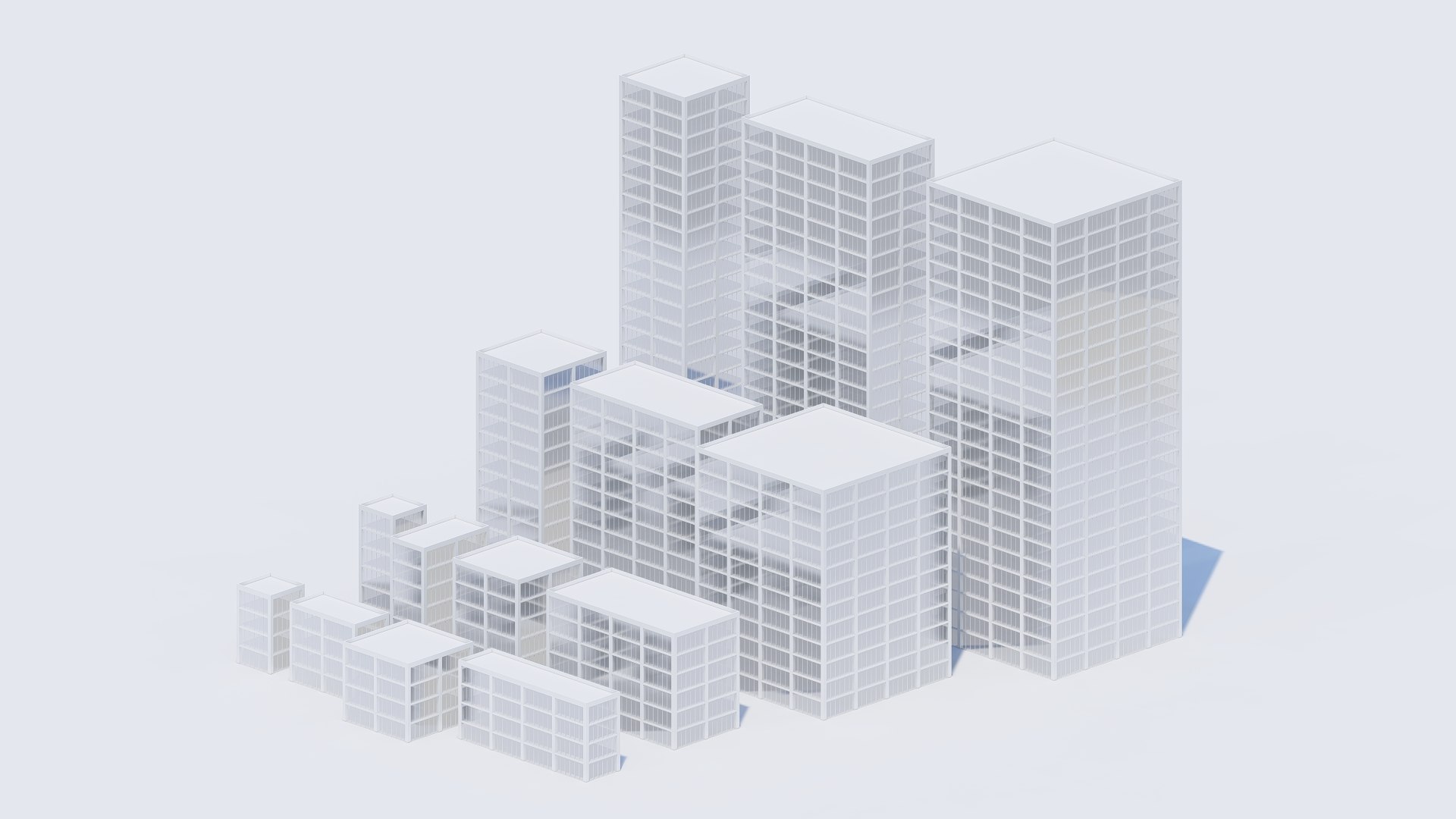 3D 14 Simple building Models Collection A - TurboSquid 1849113