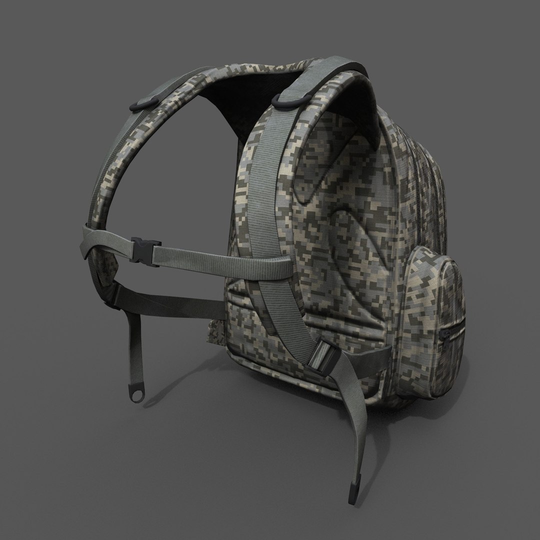 3D Bag Backpack Model - TurboSquid 1483956