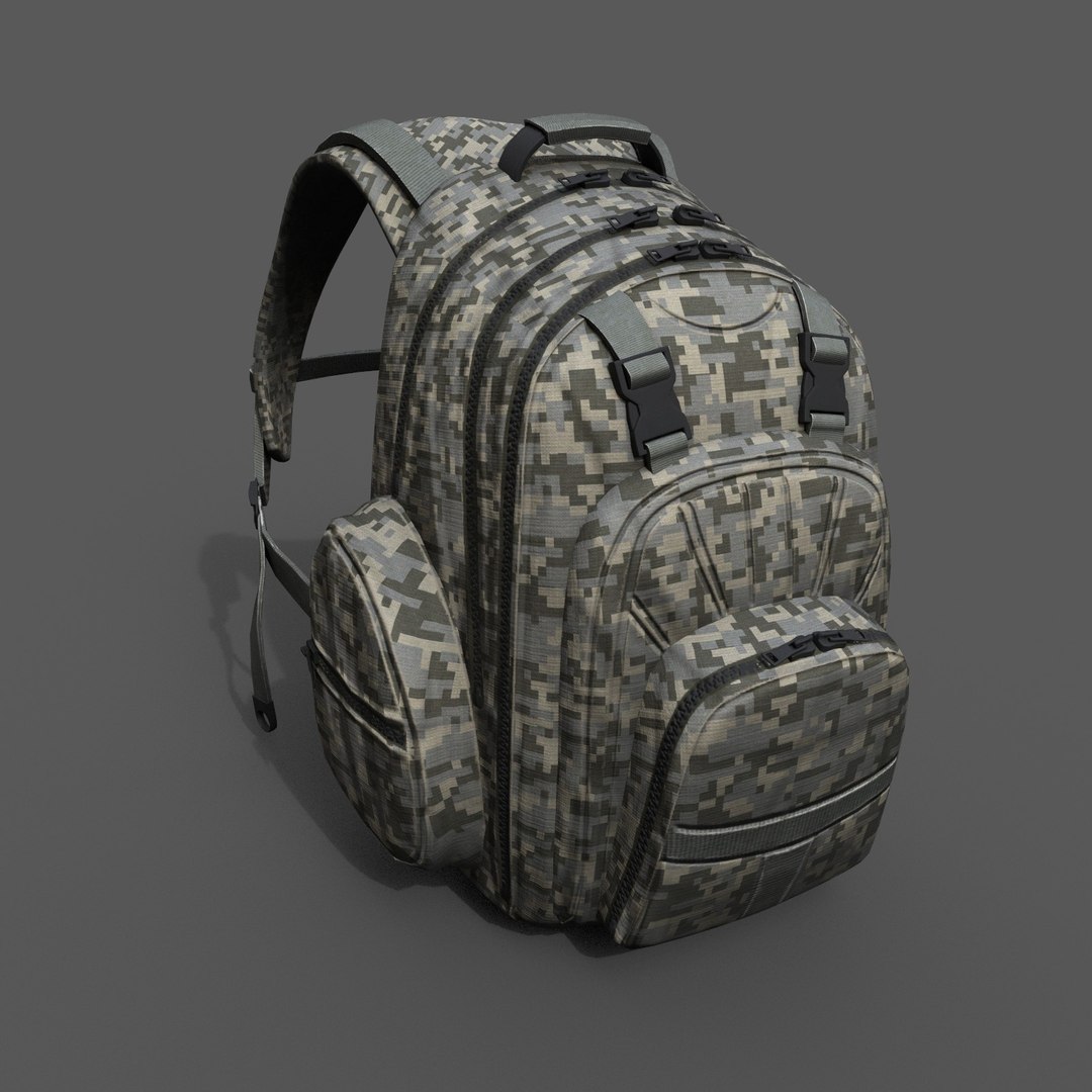 3D Bag Backpack Model - TurboSquid 1483956
