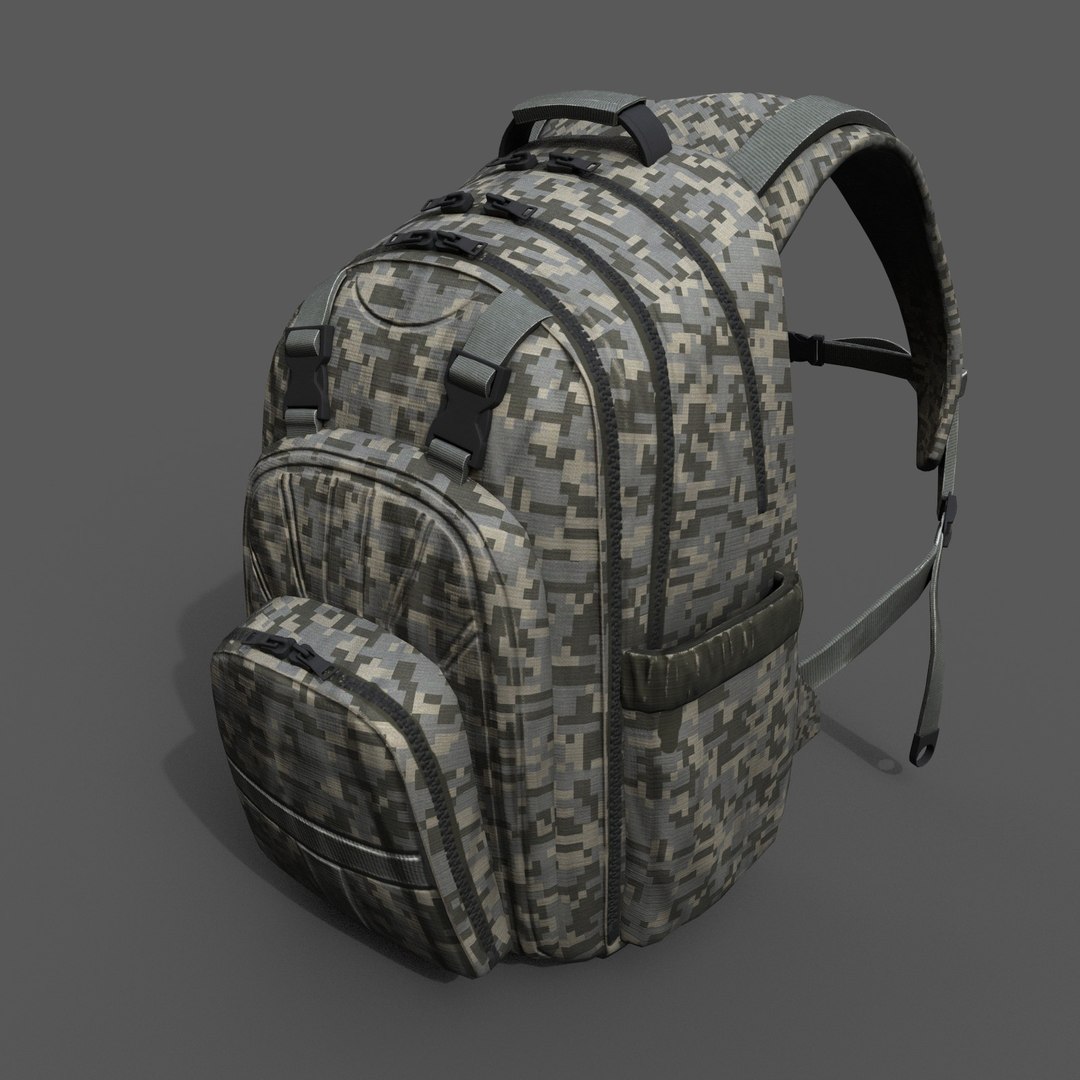 3D Bag Backpack Model - TurboSquid 1483956