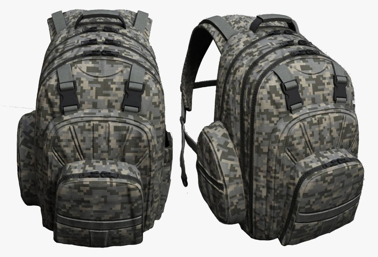 3D Bag Backpack Model - TurboSquid 1483956