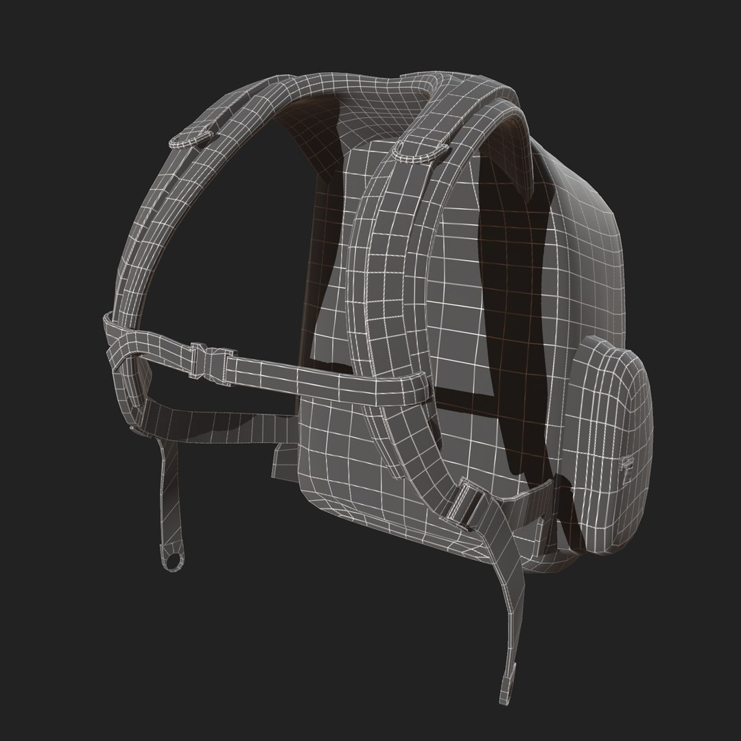 3D Bag Backpack Model - TurboSquid 1483956