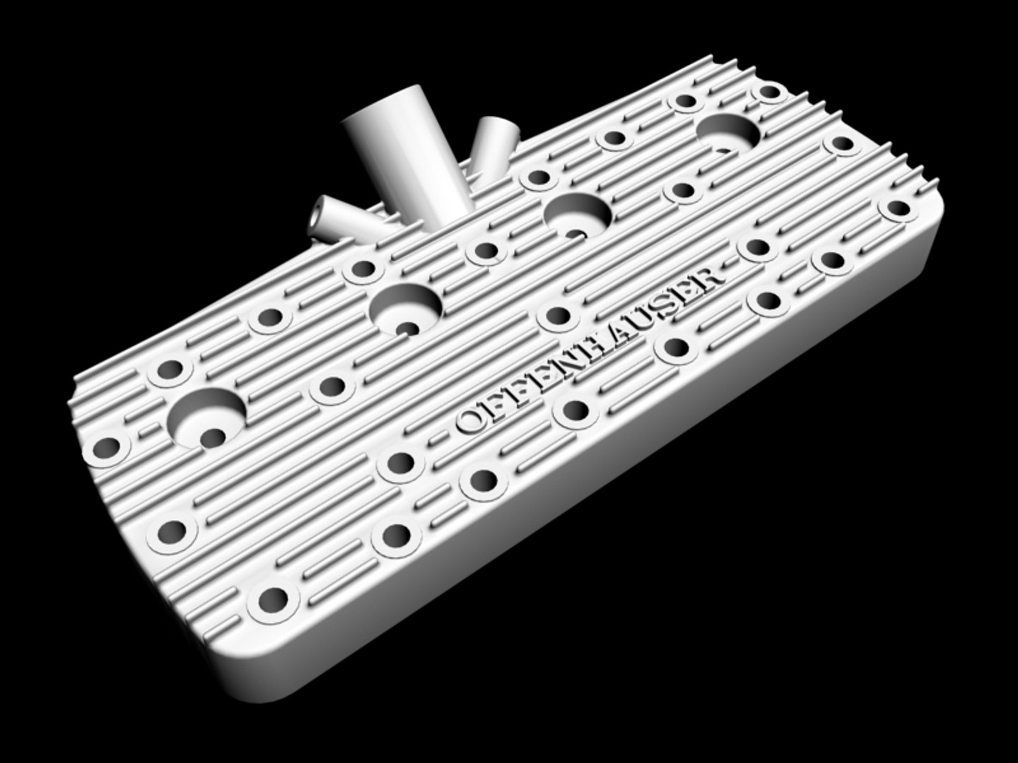3d Early Offenhauser Cylinder Head