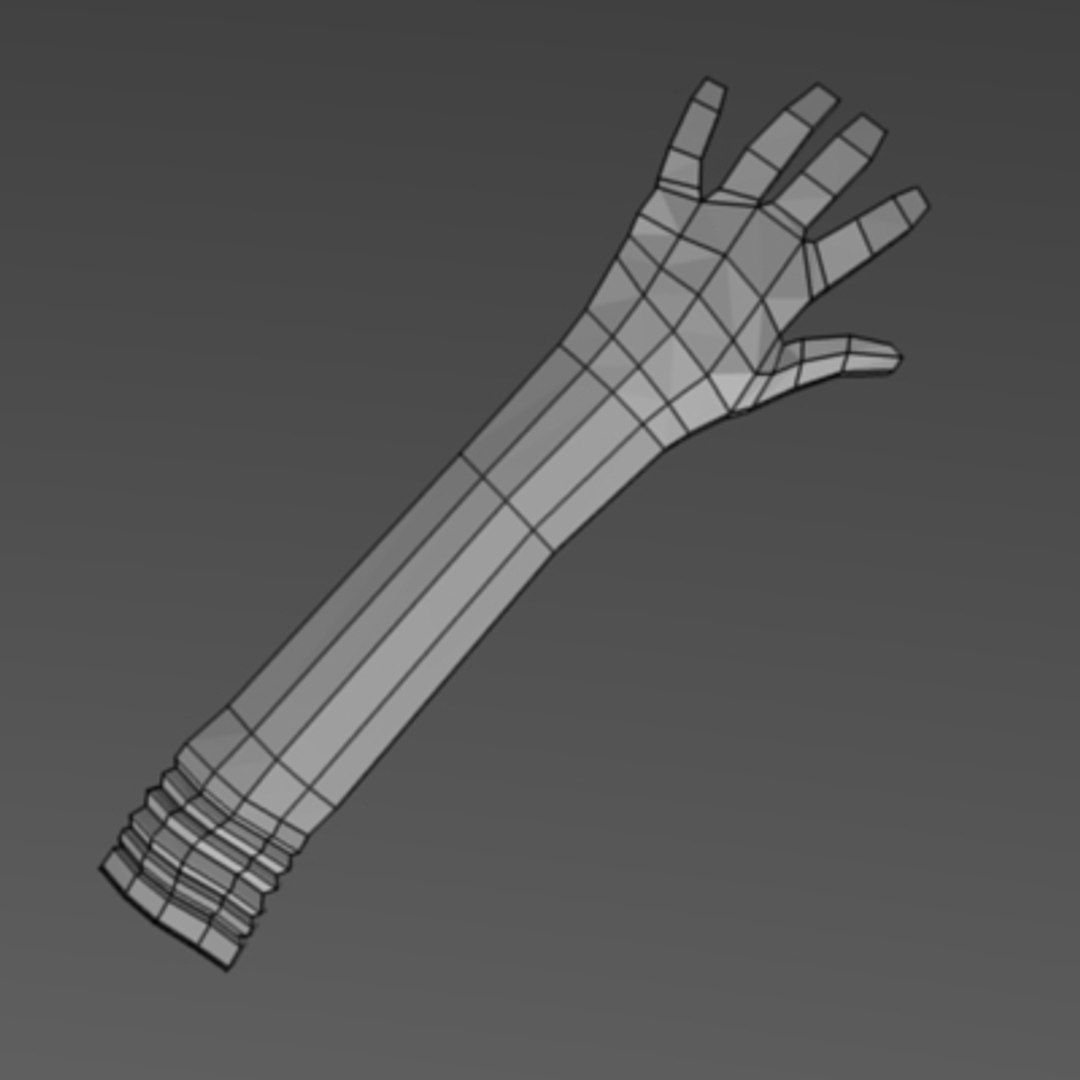3d Model Gloves