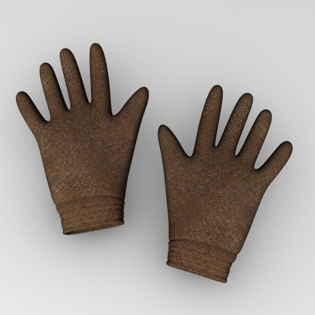 3d Model Gloves