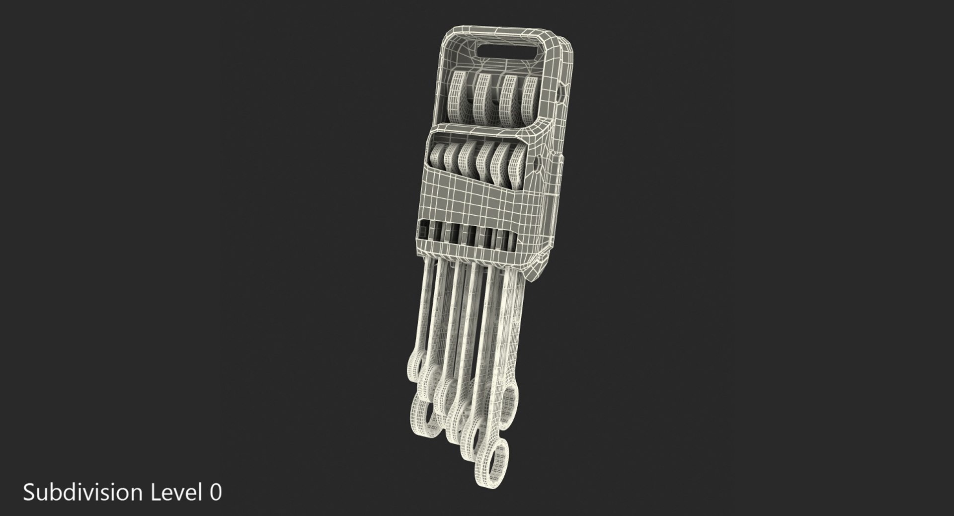 Facom Combination Spanner Set 3D Model - TurboSquid 1418794