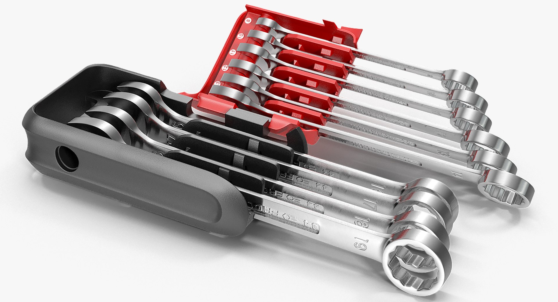 Facom Combination Spanner Set 3D Model - TurboSquid 1418794