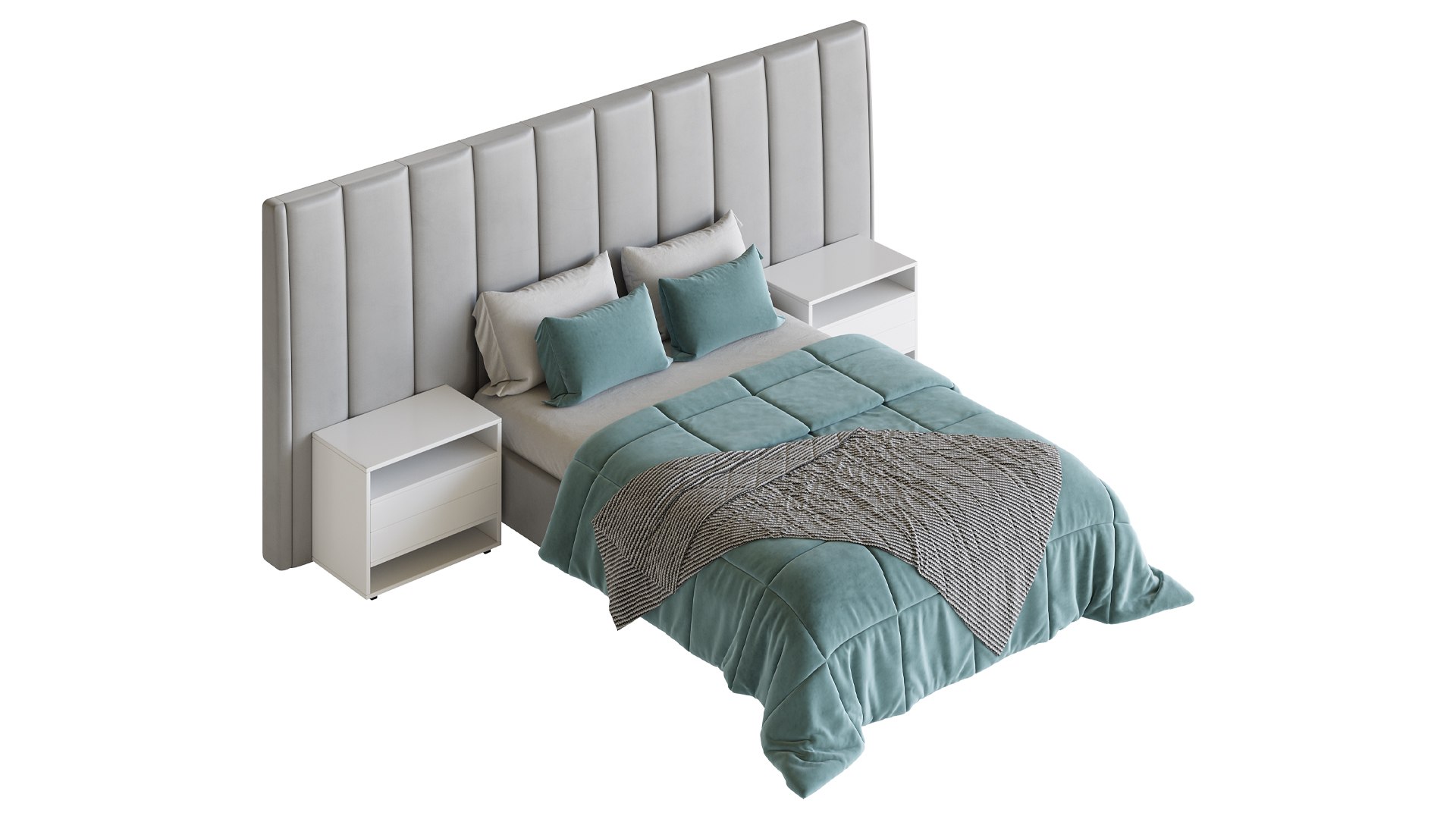 Nikay II Bed Model - TurboSquid 2196044