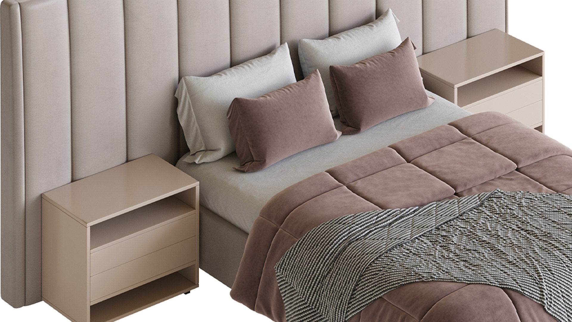 Nikay II Bed Model - TurboSquid 2196044