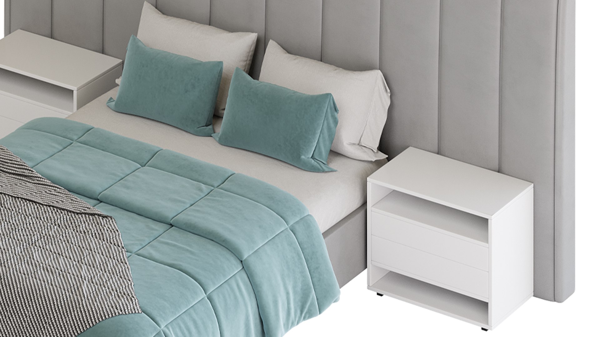 Nikay II Bed Model - TurboSquid 2196044