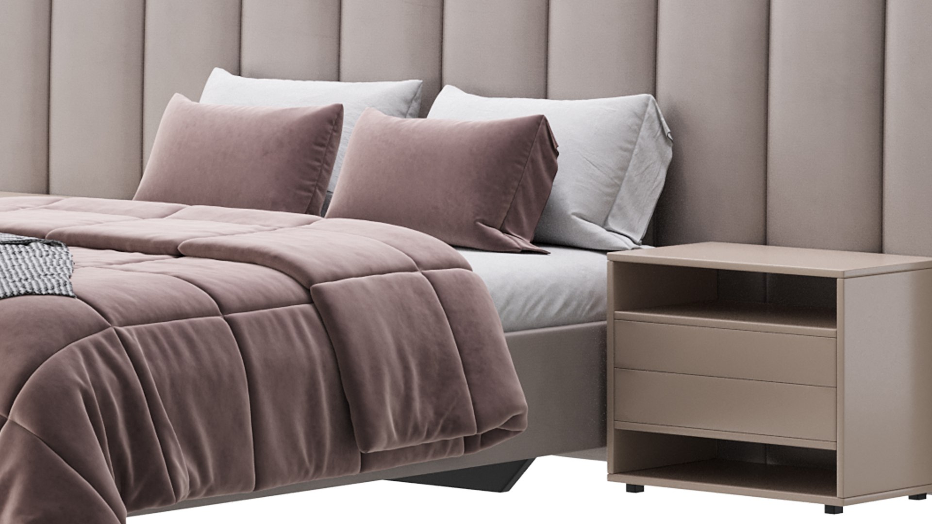 Nikay II Bed Model - TurboSquid 2196044