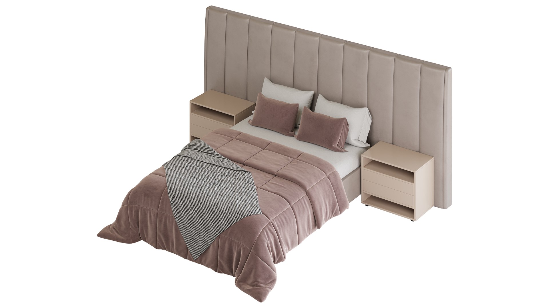 Nikay II Bed Model - TurboSquid 2196044