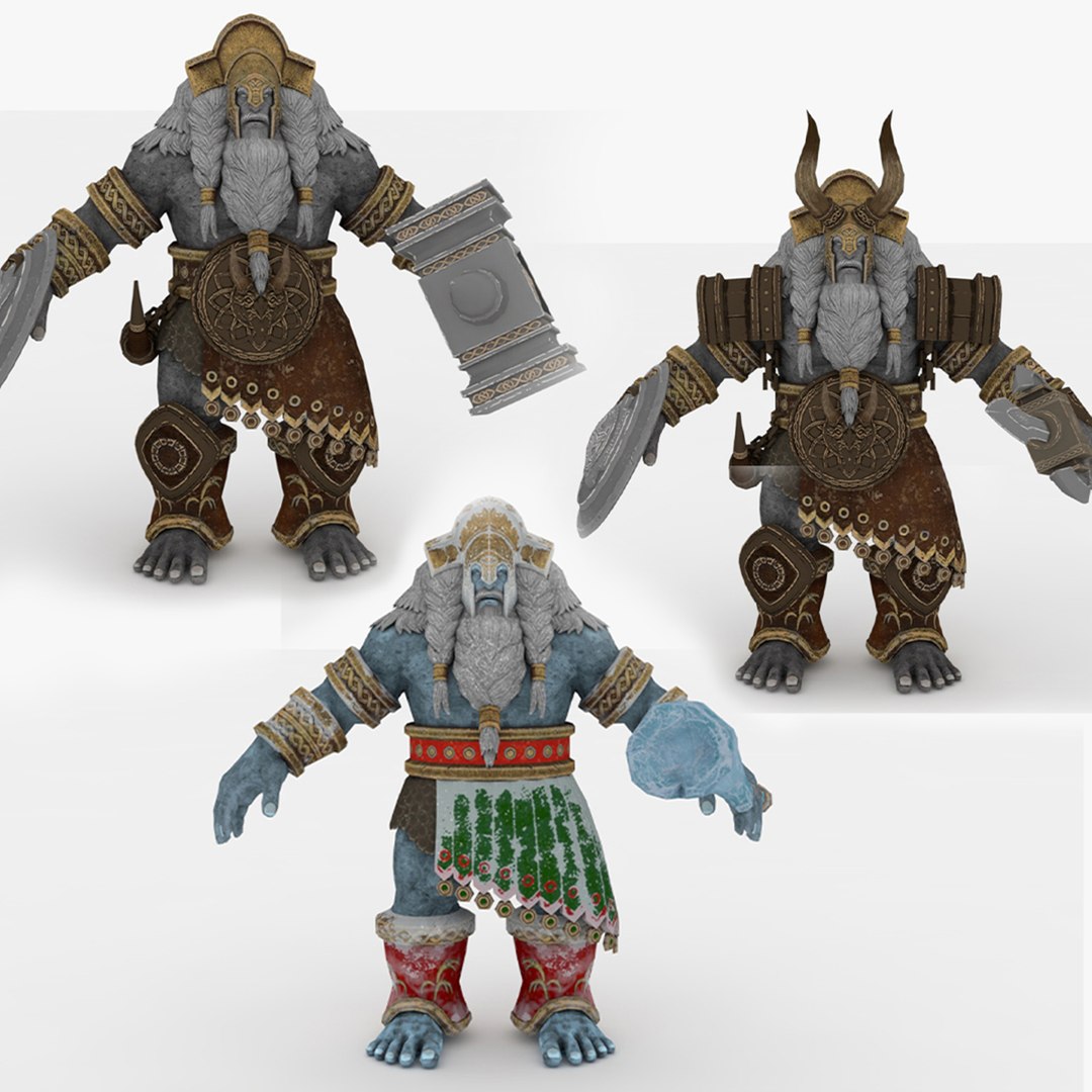 3D Model Giant Collection - TurboSquid 2366991