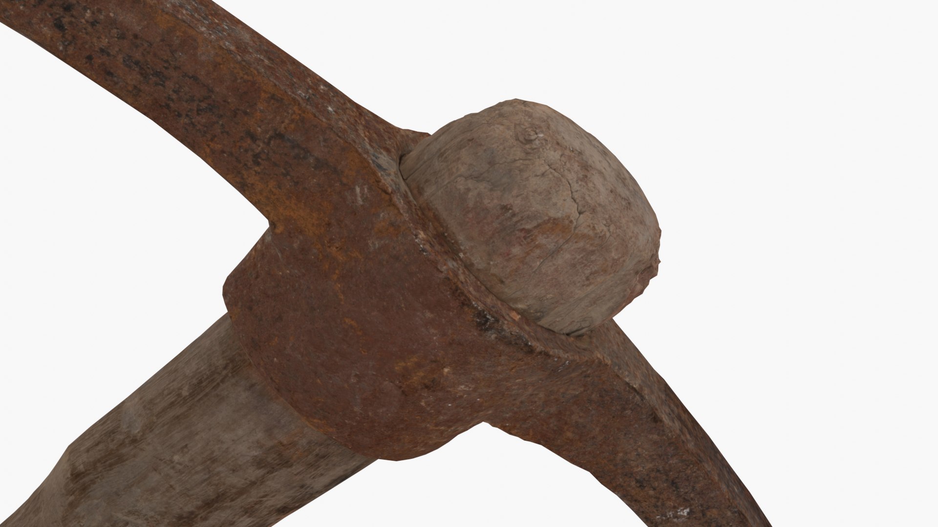 3D Old Pickaxe - TurboSquid 2137310
