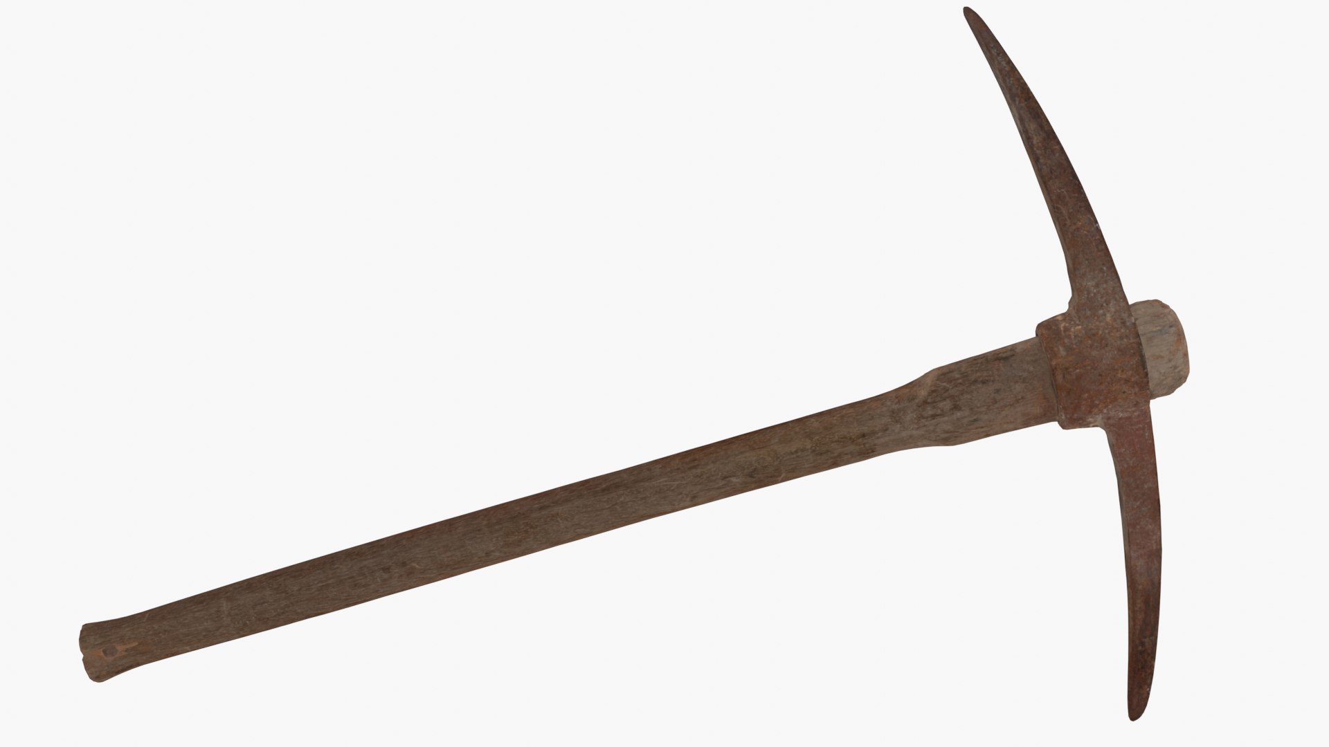 3D Old Pickaxe - TurboSquid 2137310