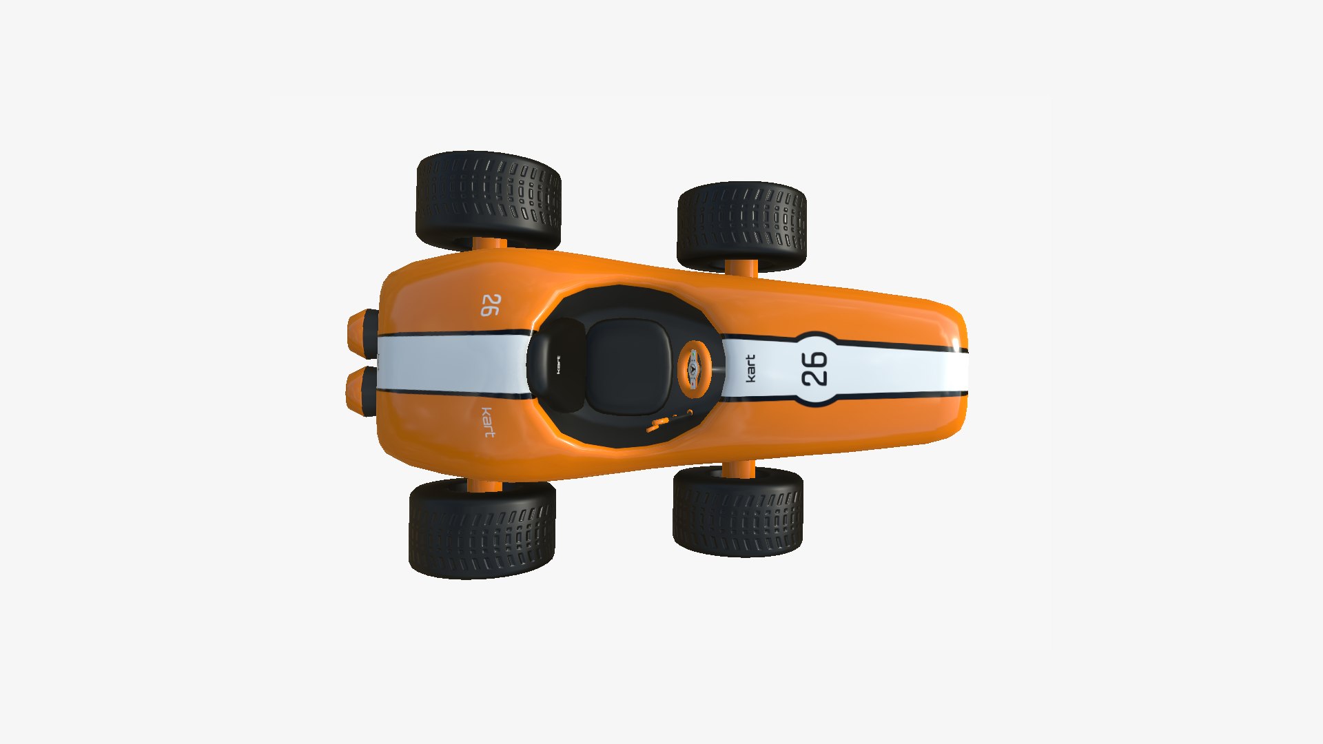 Cartoon Kart F07 Orange - Vehicle Racing Design 3D Model - TurboSquid ...