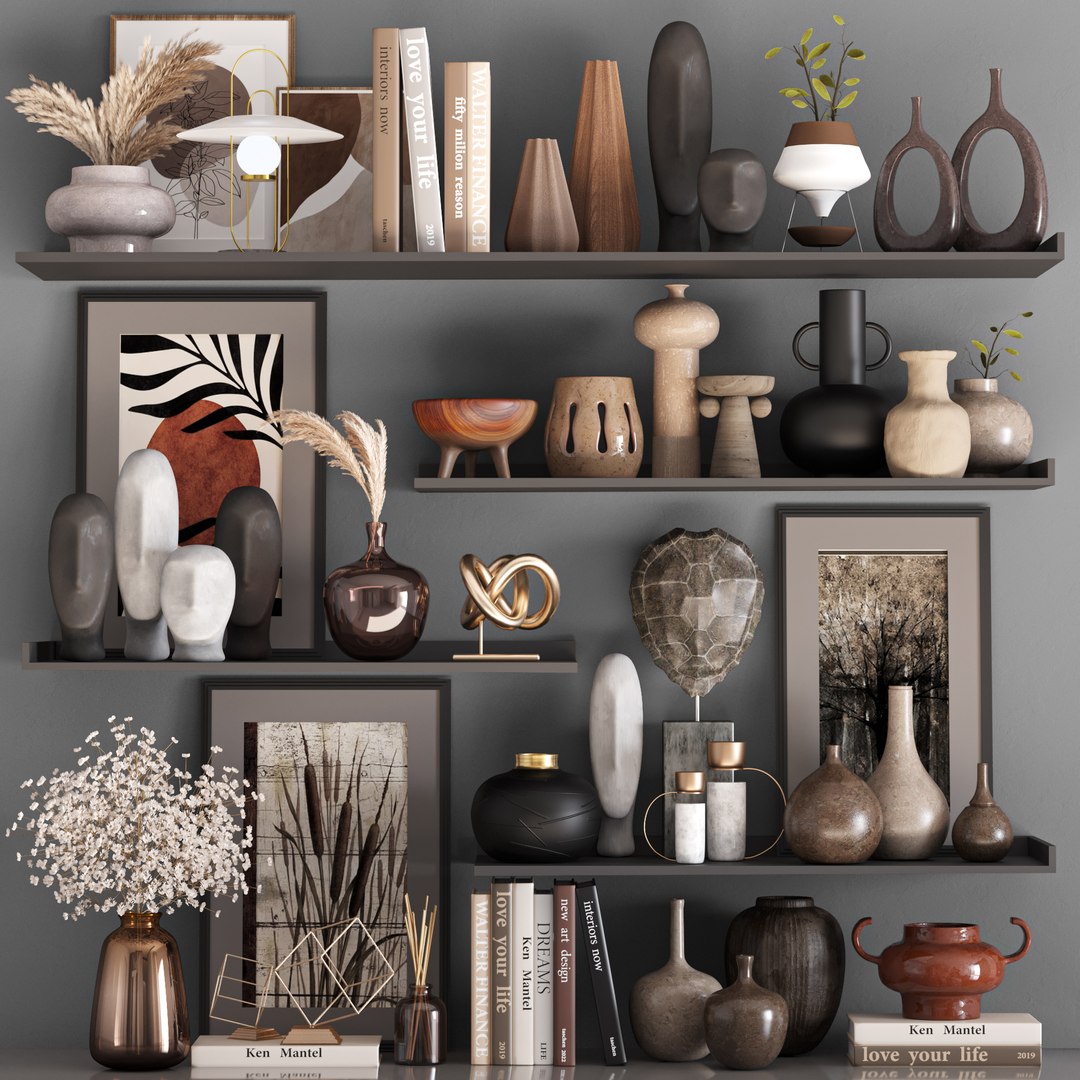 10 Decorative Set Collections Vol 3 3D Model - TurboSquid 1931559