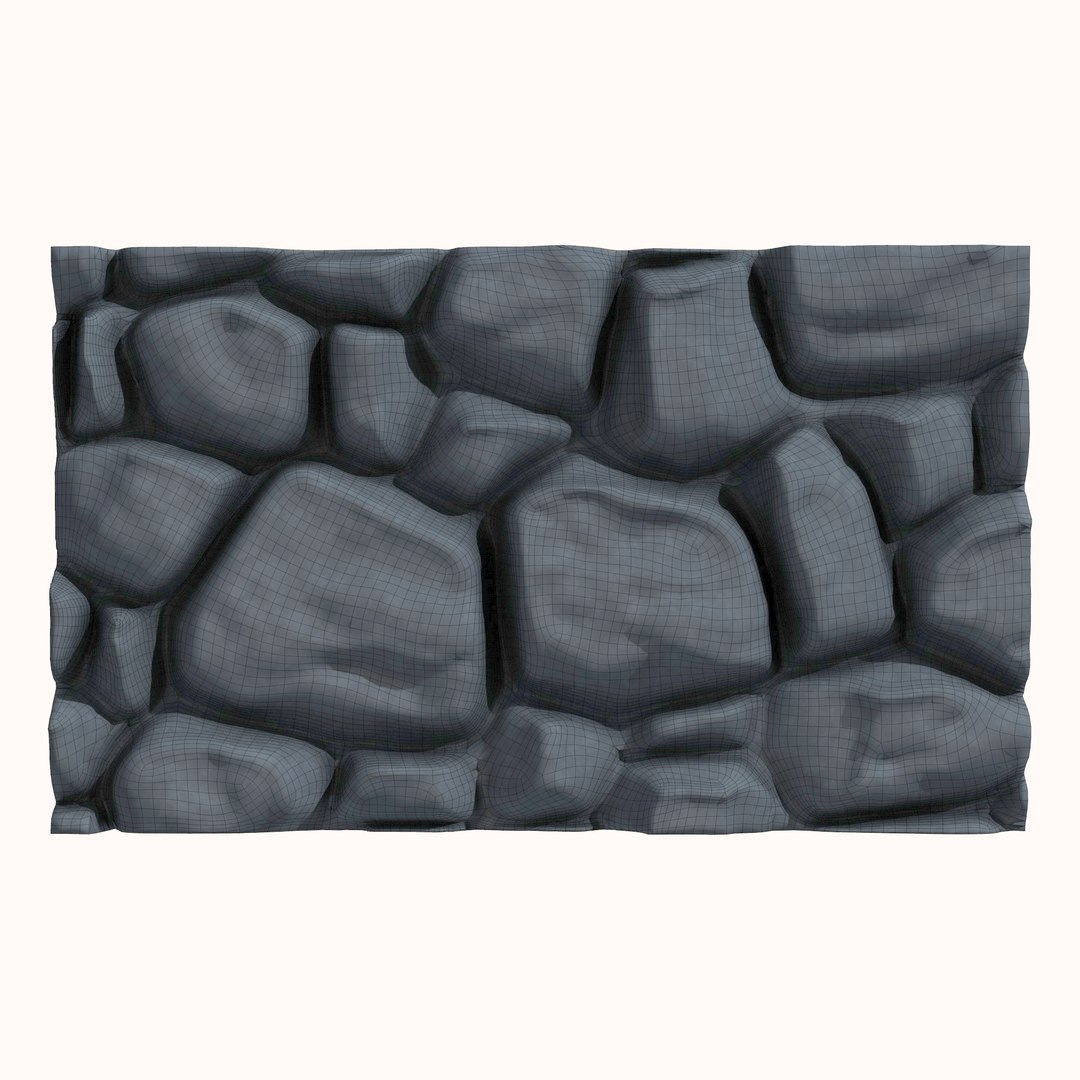 Stone Wall 171 3D Model - TurboSquid 2385162