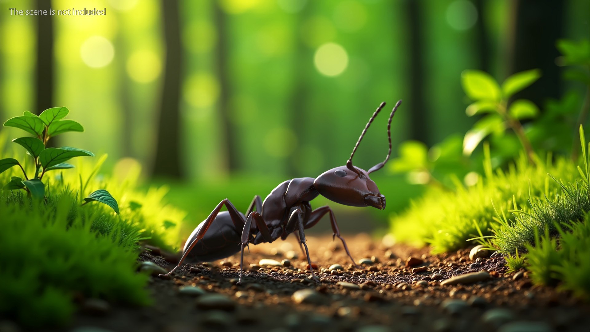 3D Realistic Red Ant Insect Model - TurboSquid 2324024