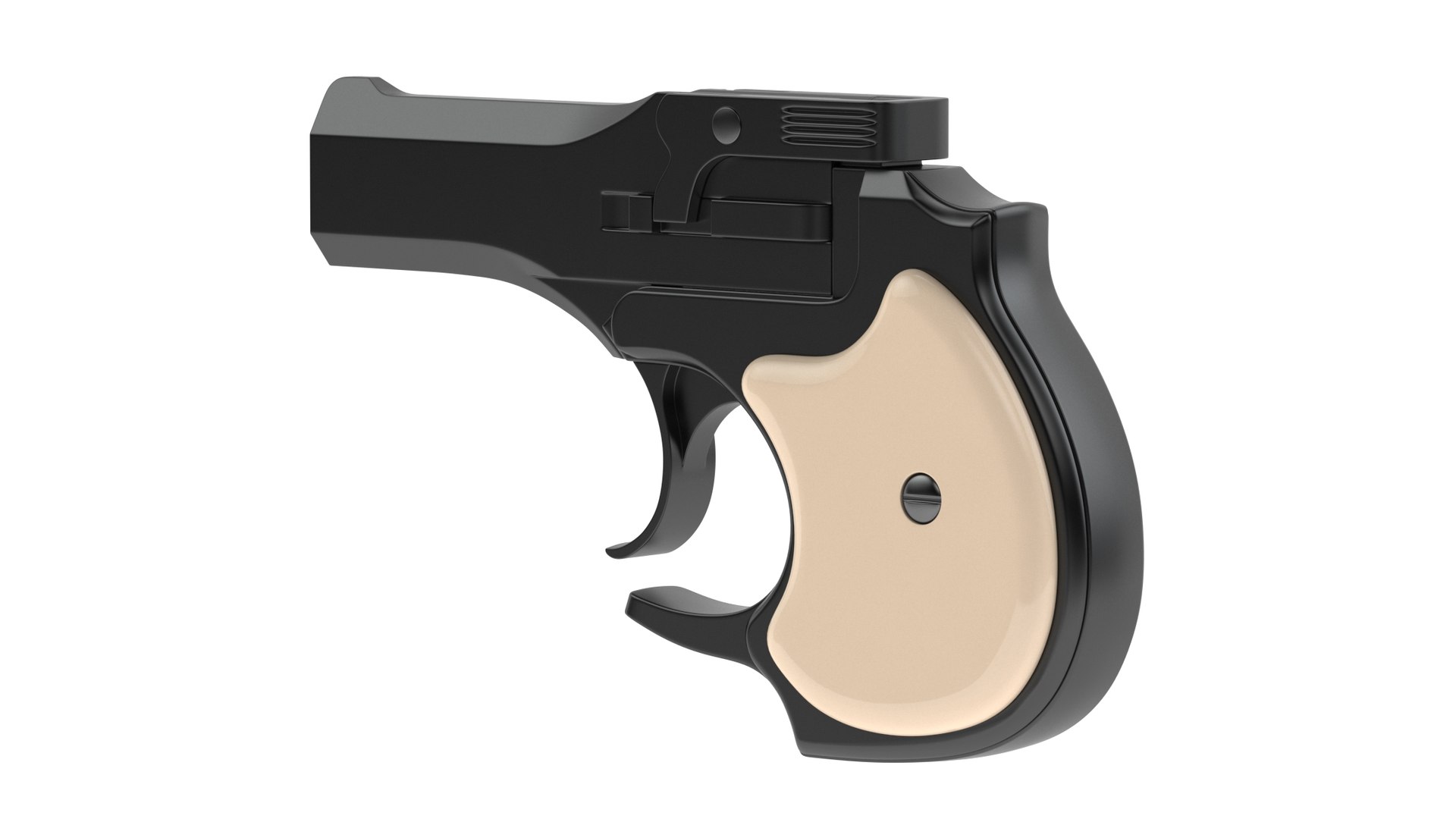 3D High Standard Derringer - TurboSquid 1873677