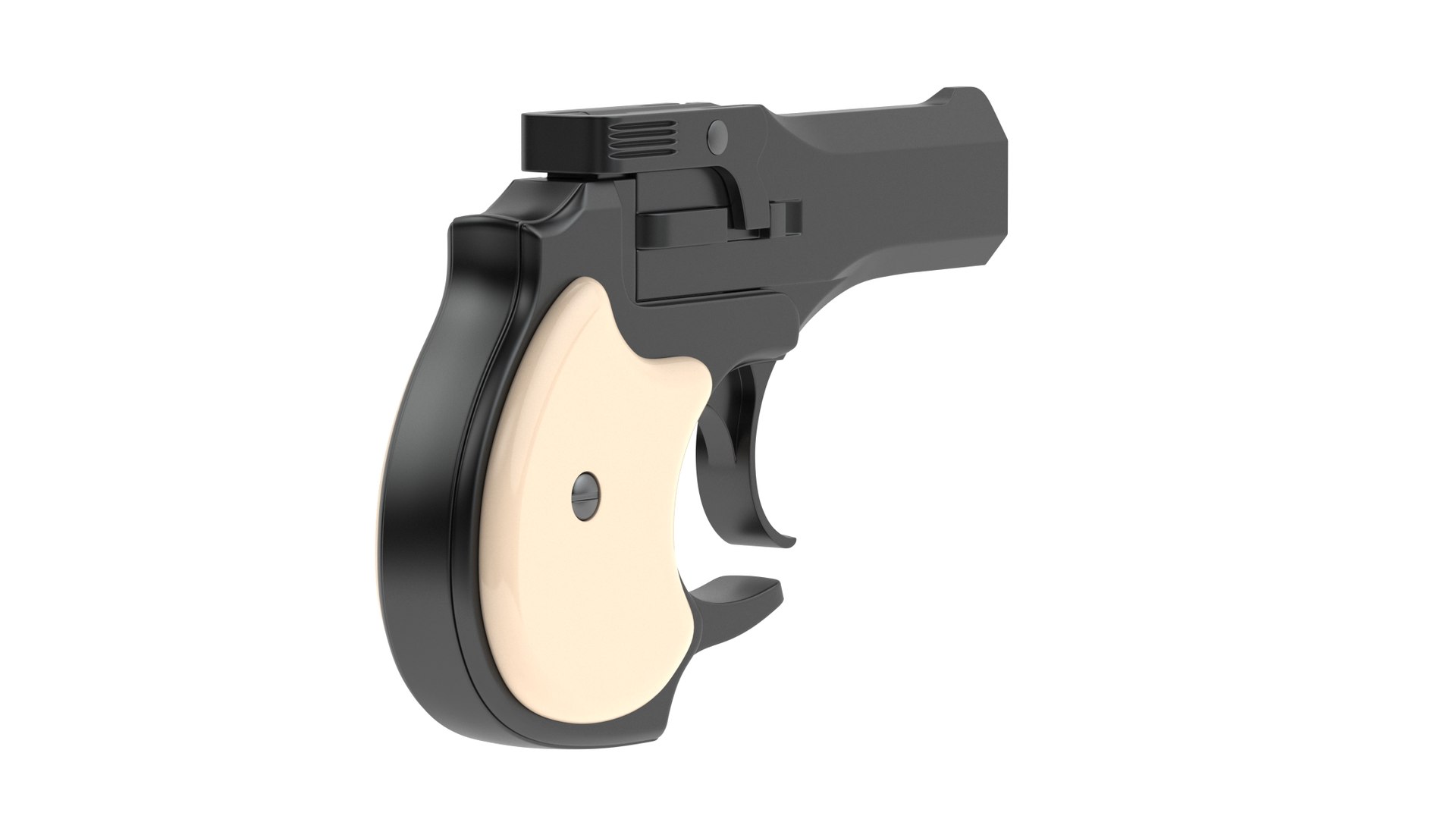 3D High Standard Derringer - TurboSquid 1873677