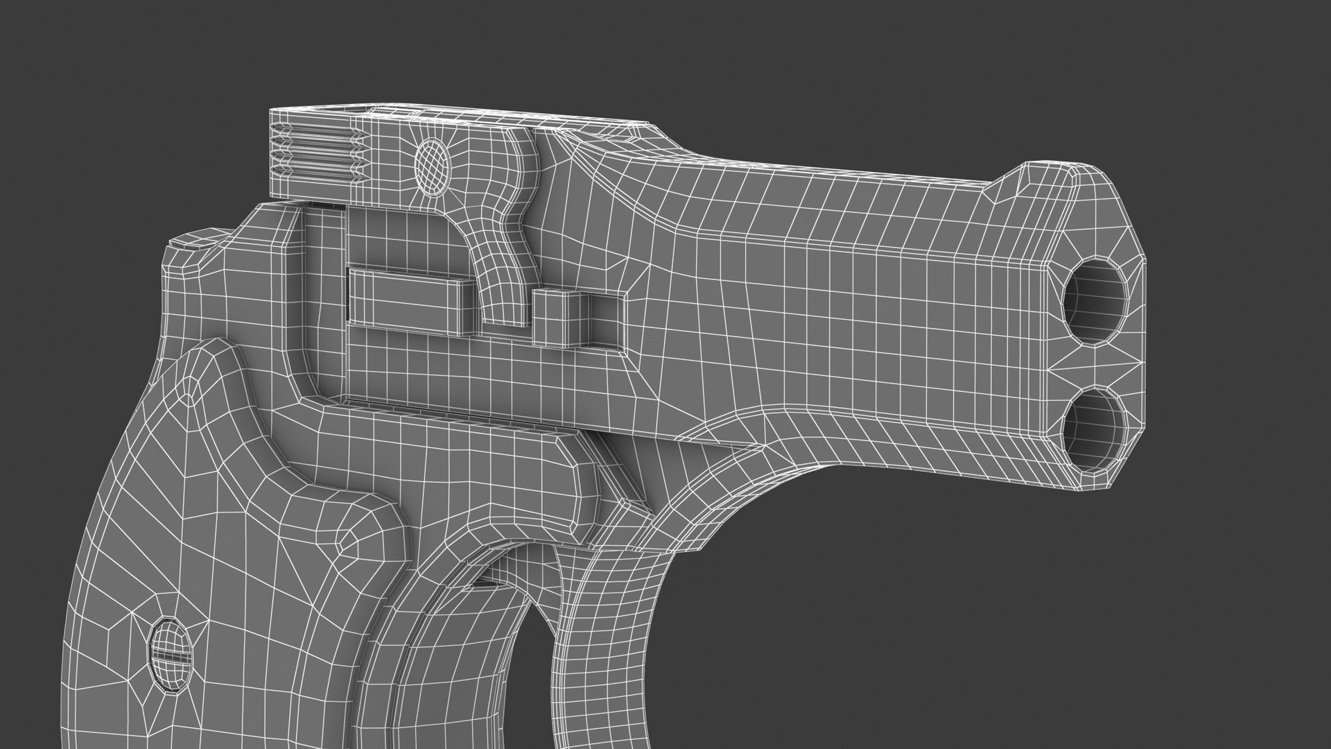 3D High Standard Derringer - TurboSquid 1873677