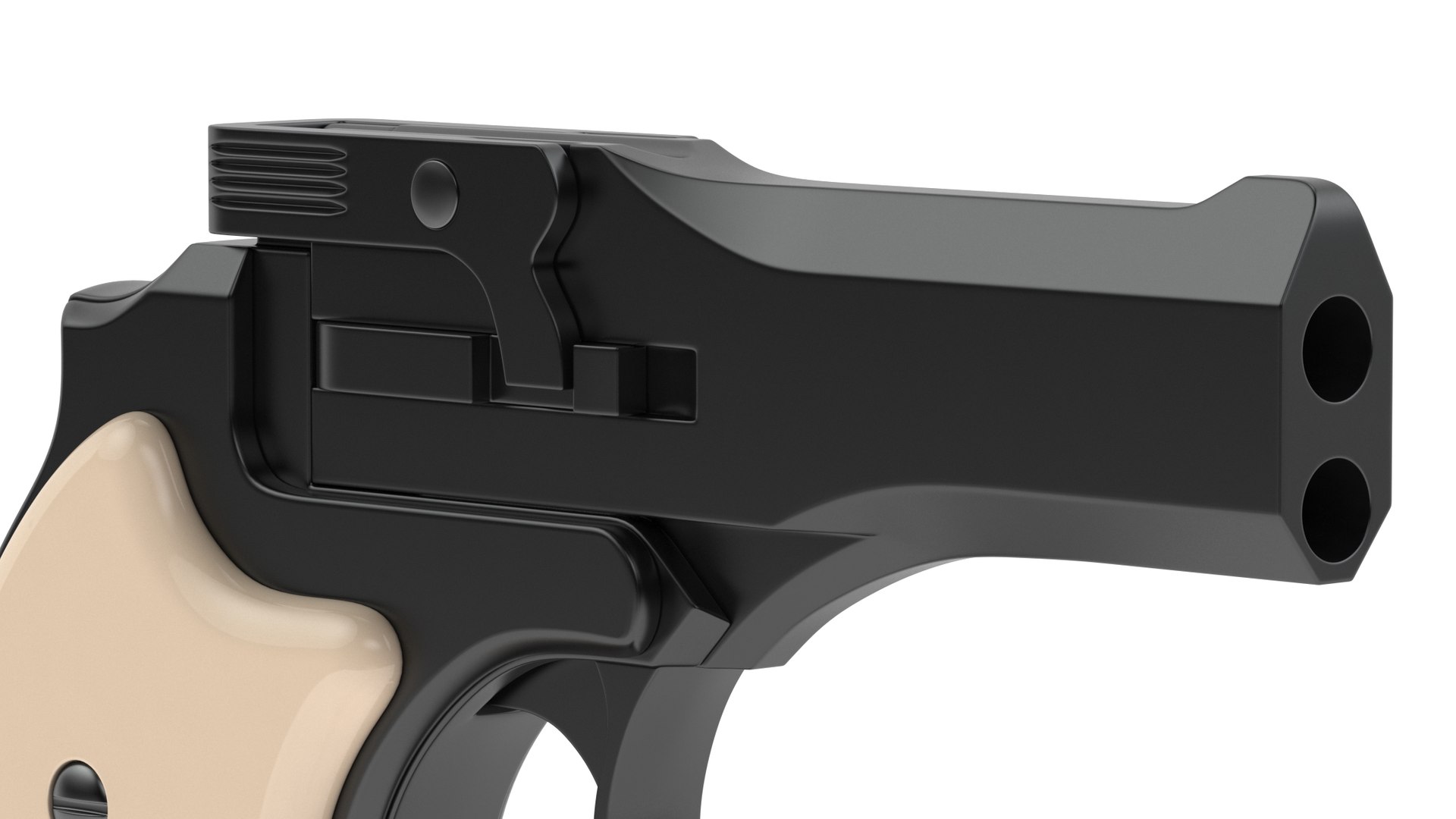 3D High Standard Derringer - TurboSquid 1873677