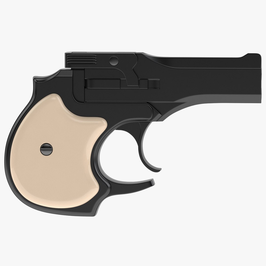 3D High Standard Derringer - TurboSquid 1873677
