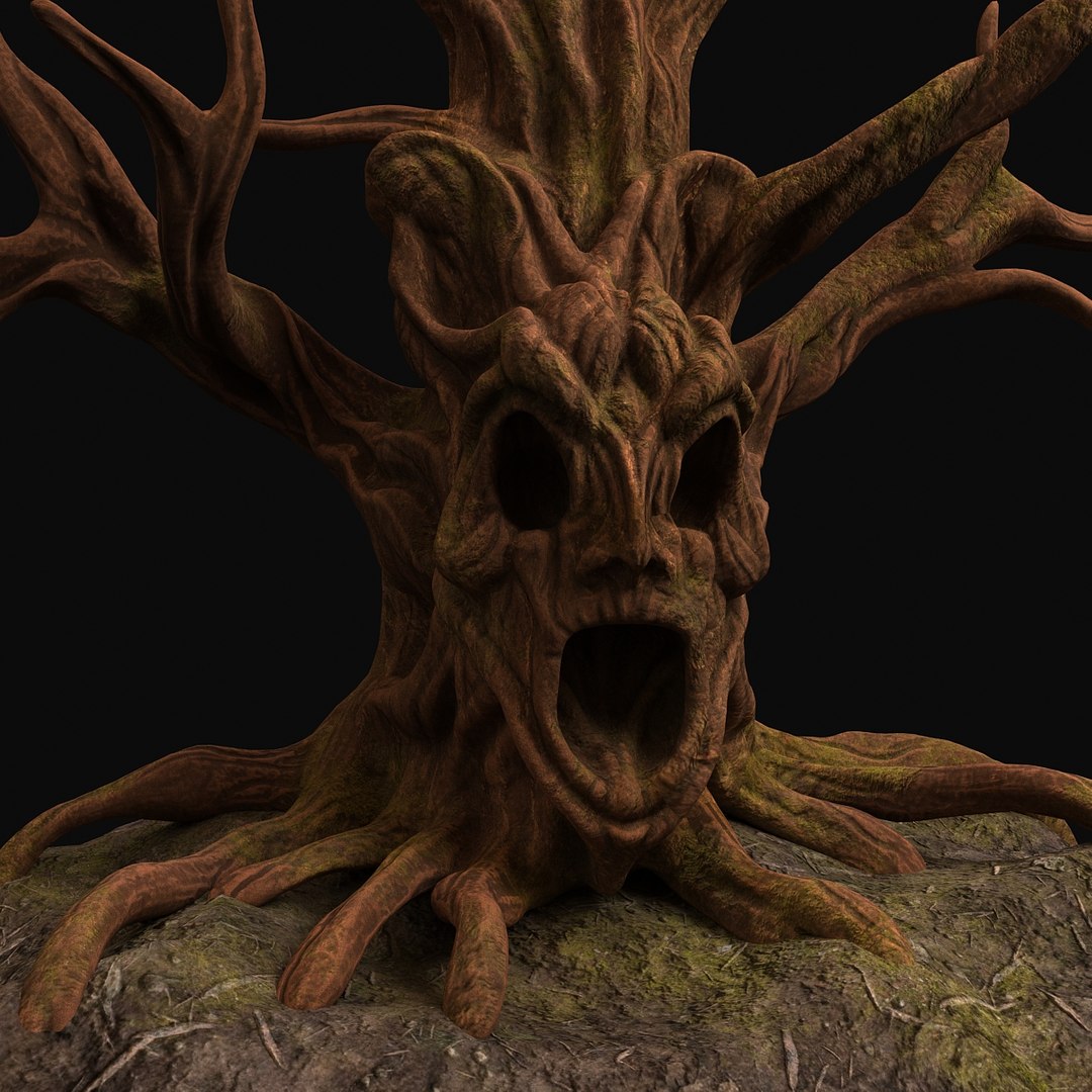 3D Tree Fantasy Druid - TurboSquid 1408656