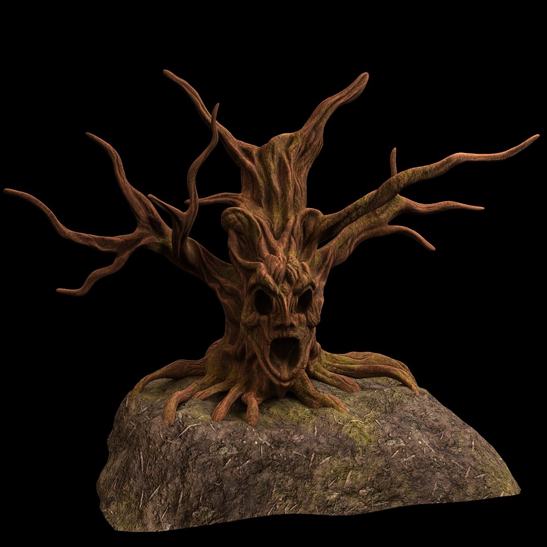 3D Tree Fantasy Druid - TurboSquid 1408656
