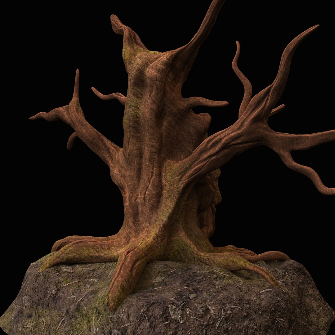 3D Tree Fantasy Druid - TurboSquid 1408656