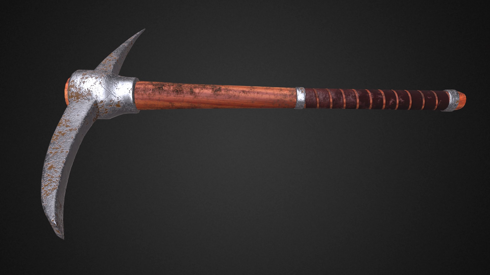 3D Pickaxe Pick Axe - TurboSquid 1688943