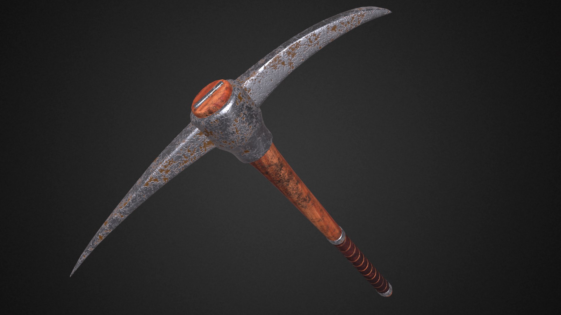 3D Pickaxe Pick Axe - TurboSquid 1688943