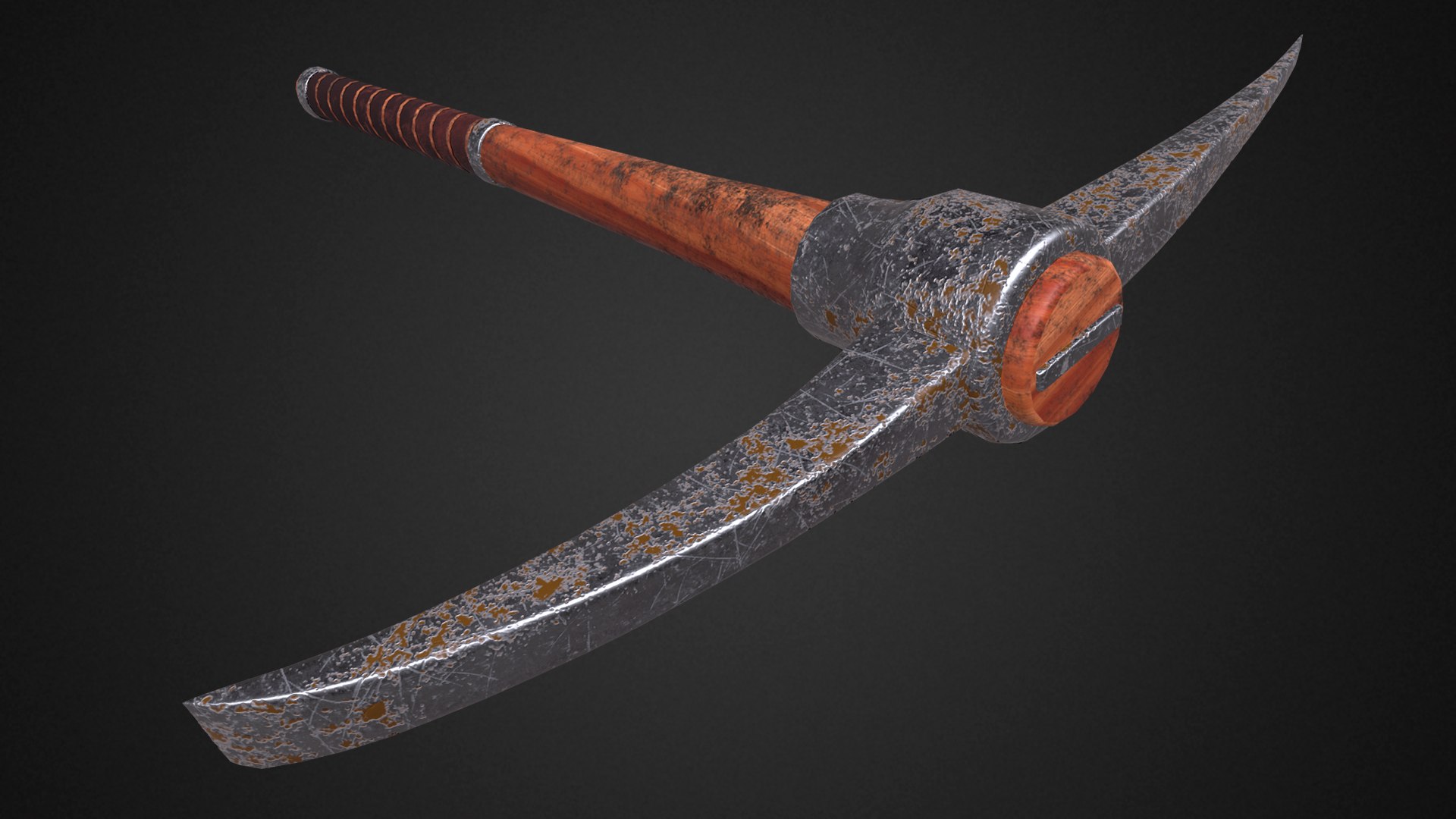 3D Pickaxe Pick Axe - TurboSquid 1688943