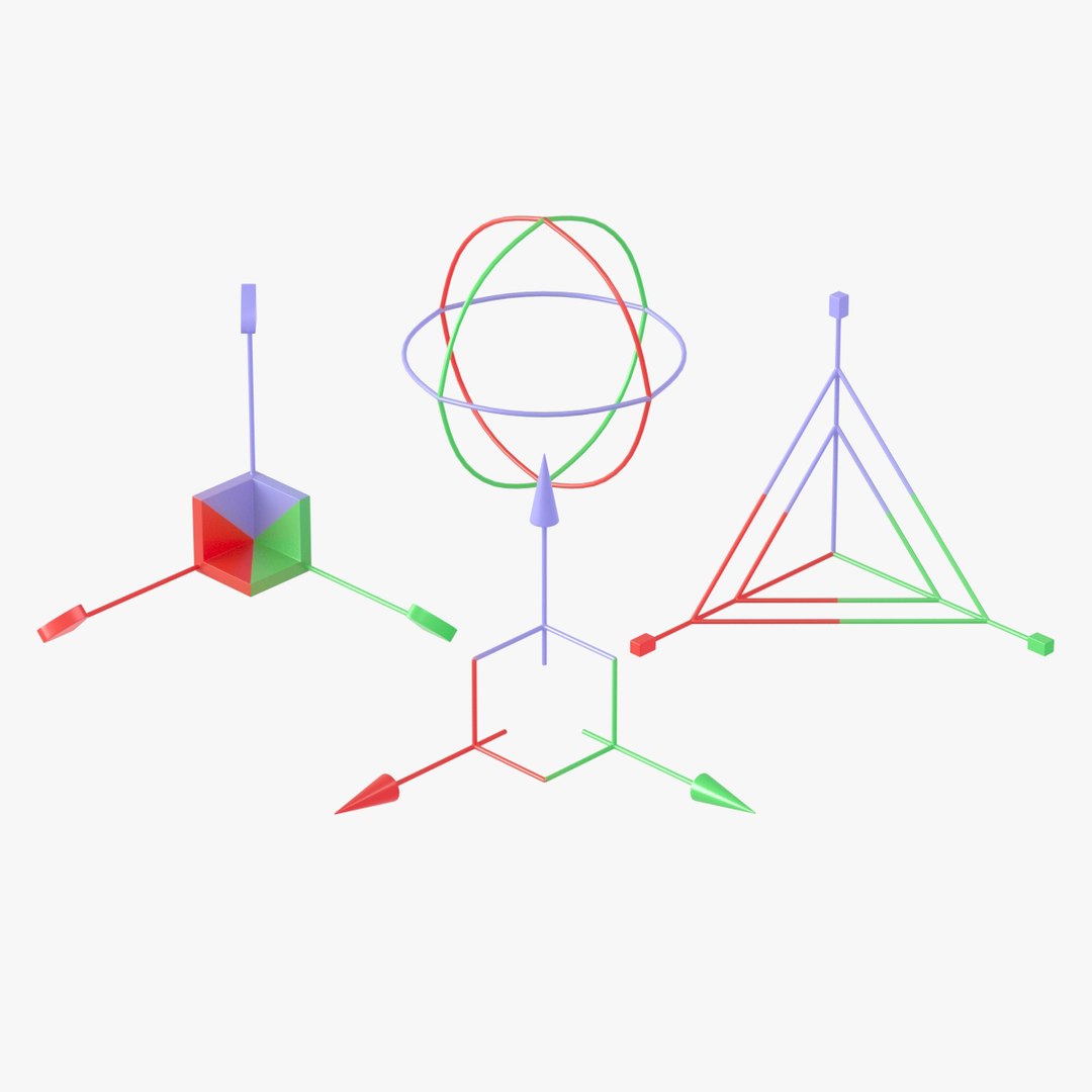 3D Gizmos Max Coordinate System Pack - TurboSquid 2110801