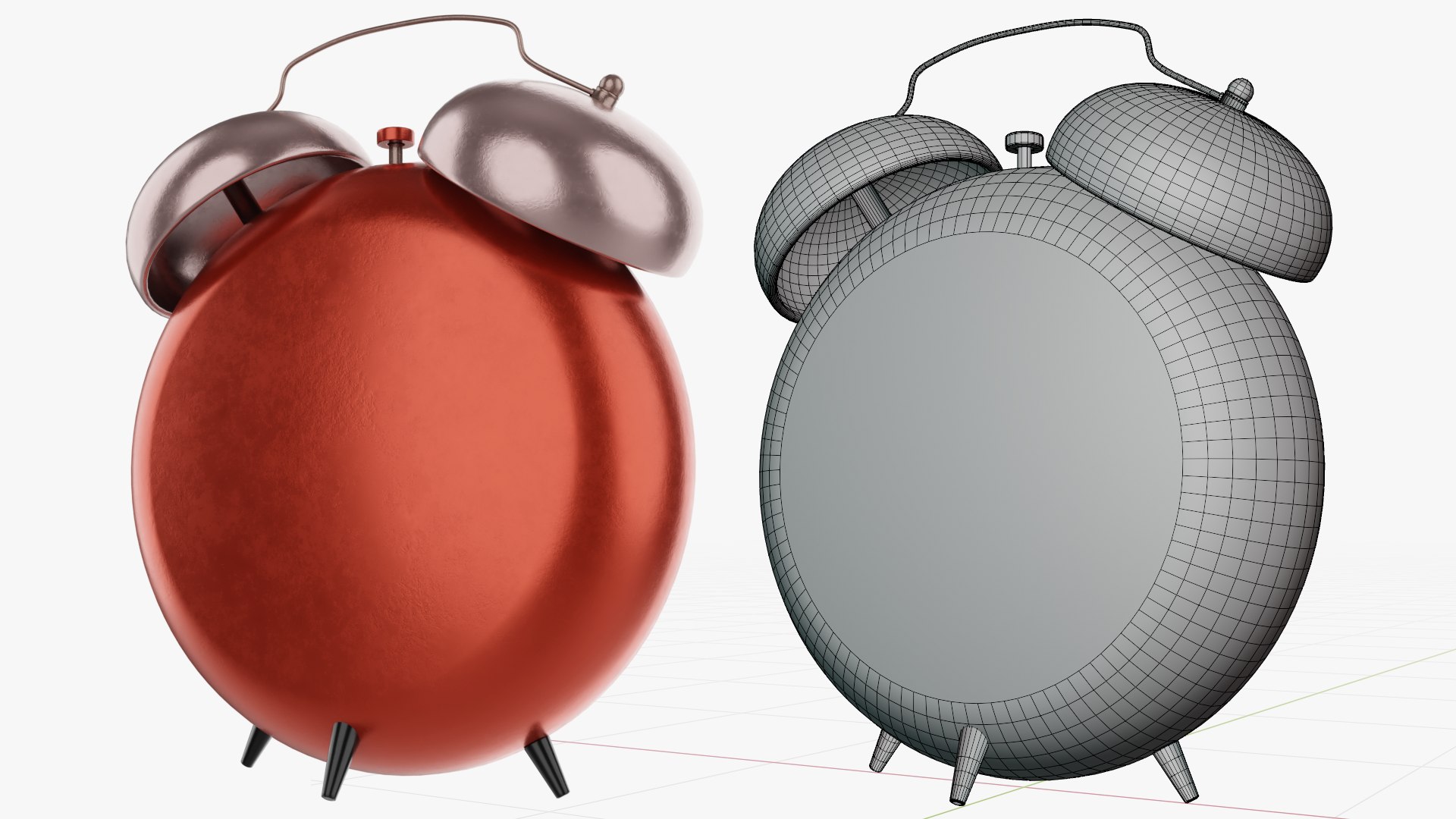 Alarm Clock 3D Model - TurboSquid 1699950