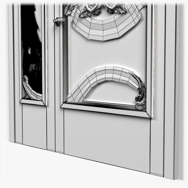 door cnc 3d model
