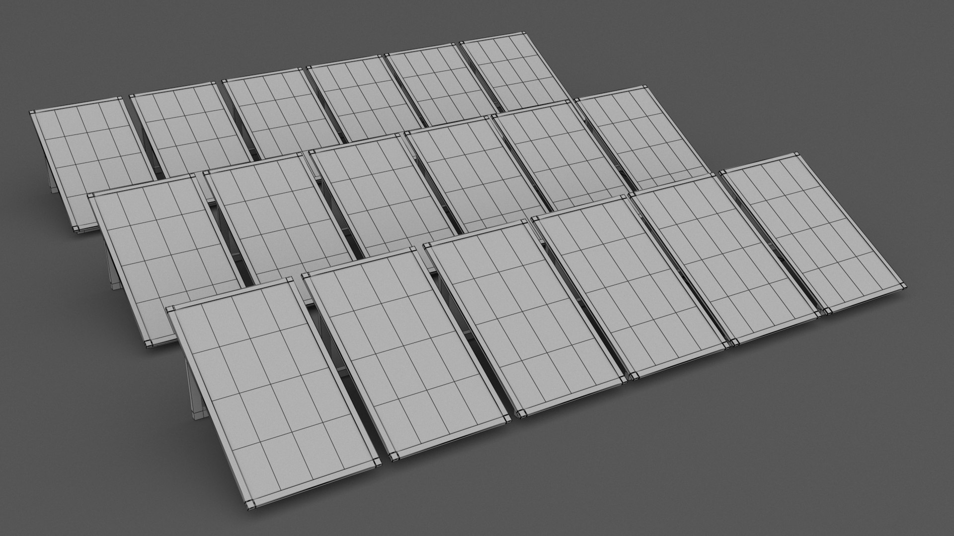 Solar Panel 3D Model - TurboSquid 1730348