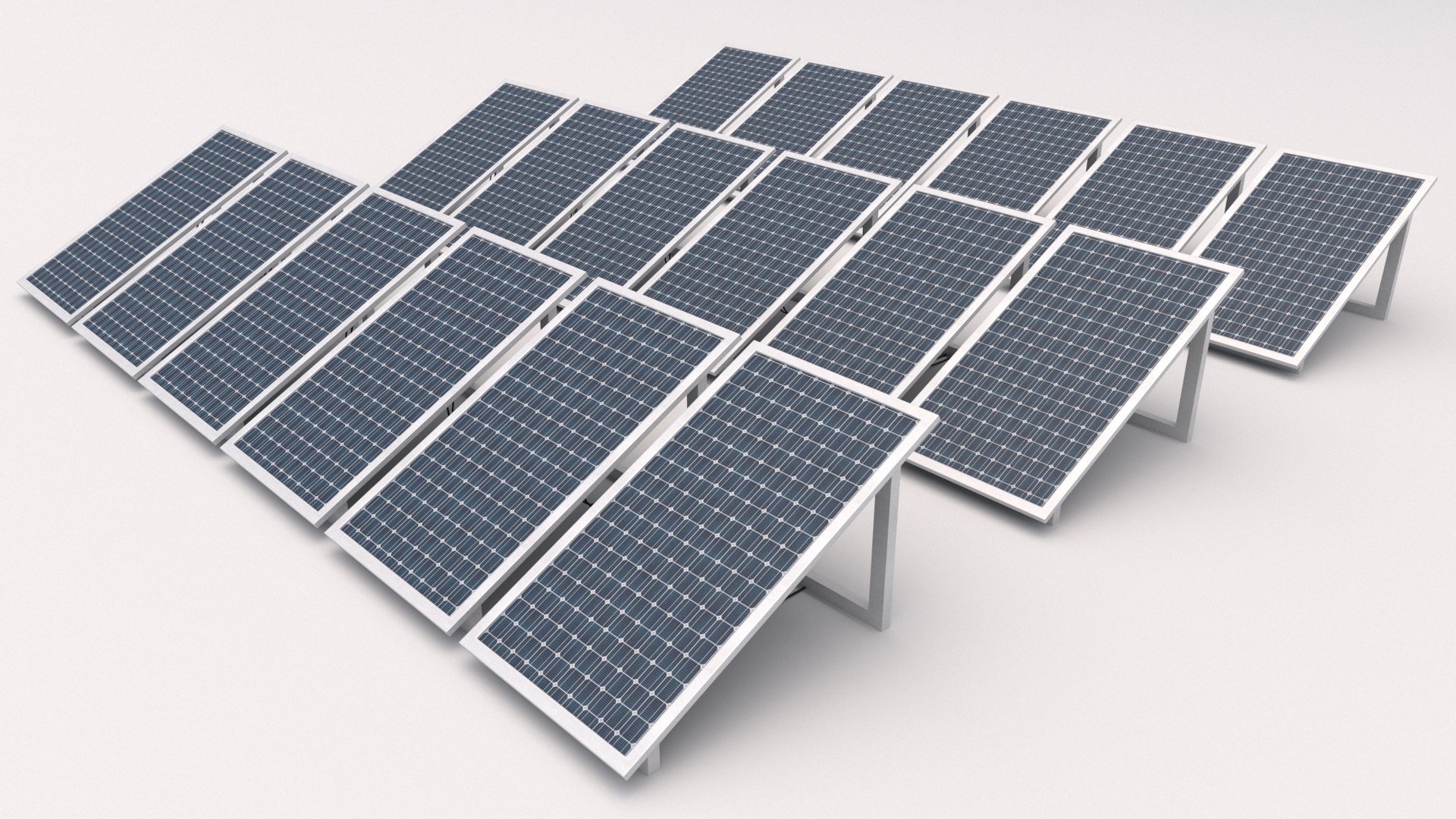 Solar Panel 3D Model - TurboSquid 1730348