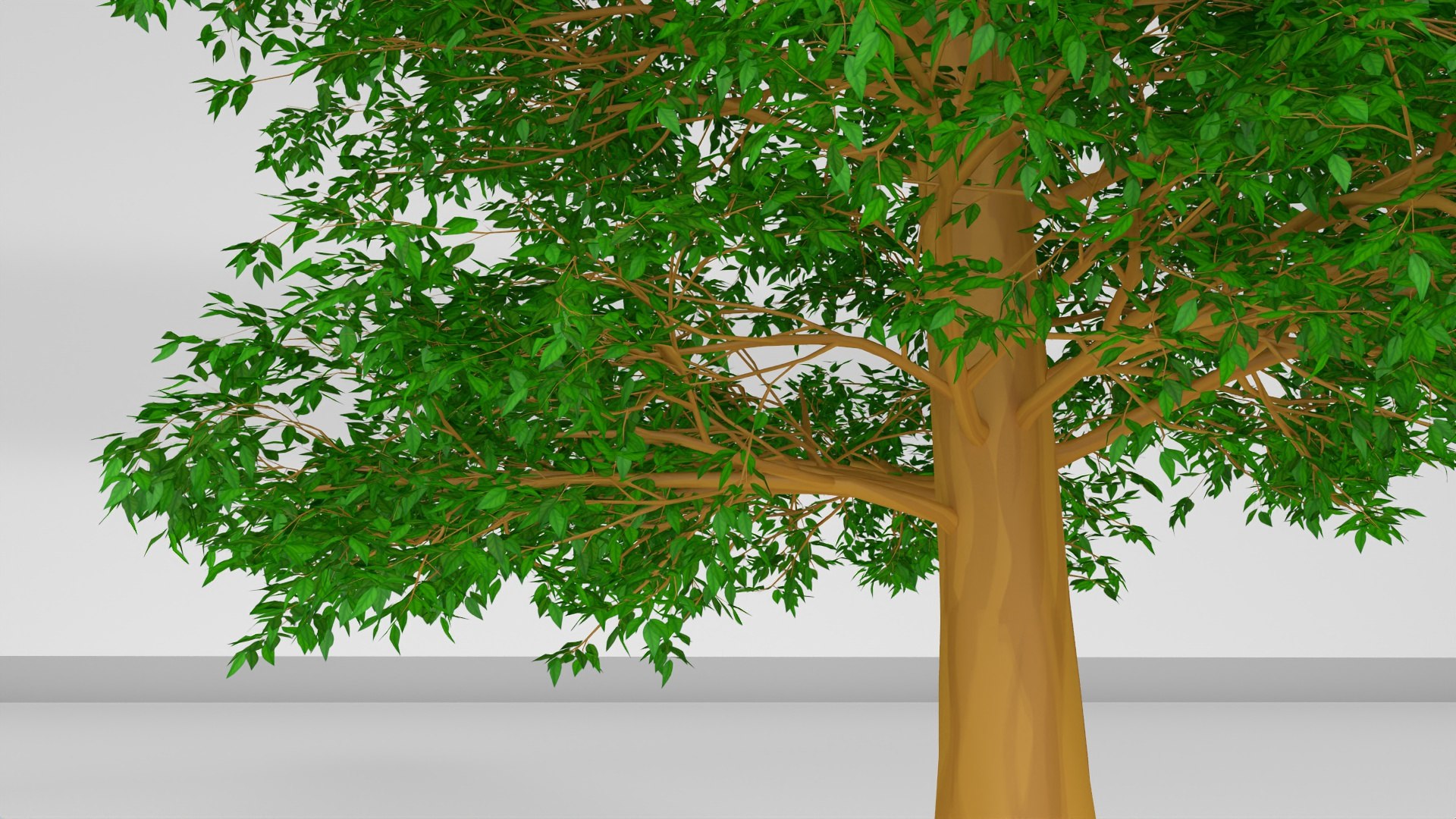 3D Cartoon Tree - TurboSquid 1921871
