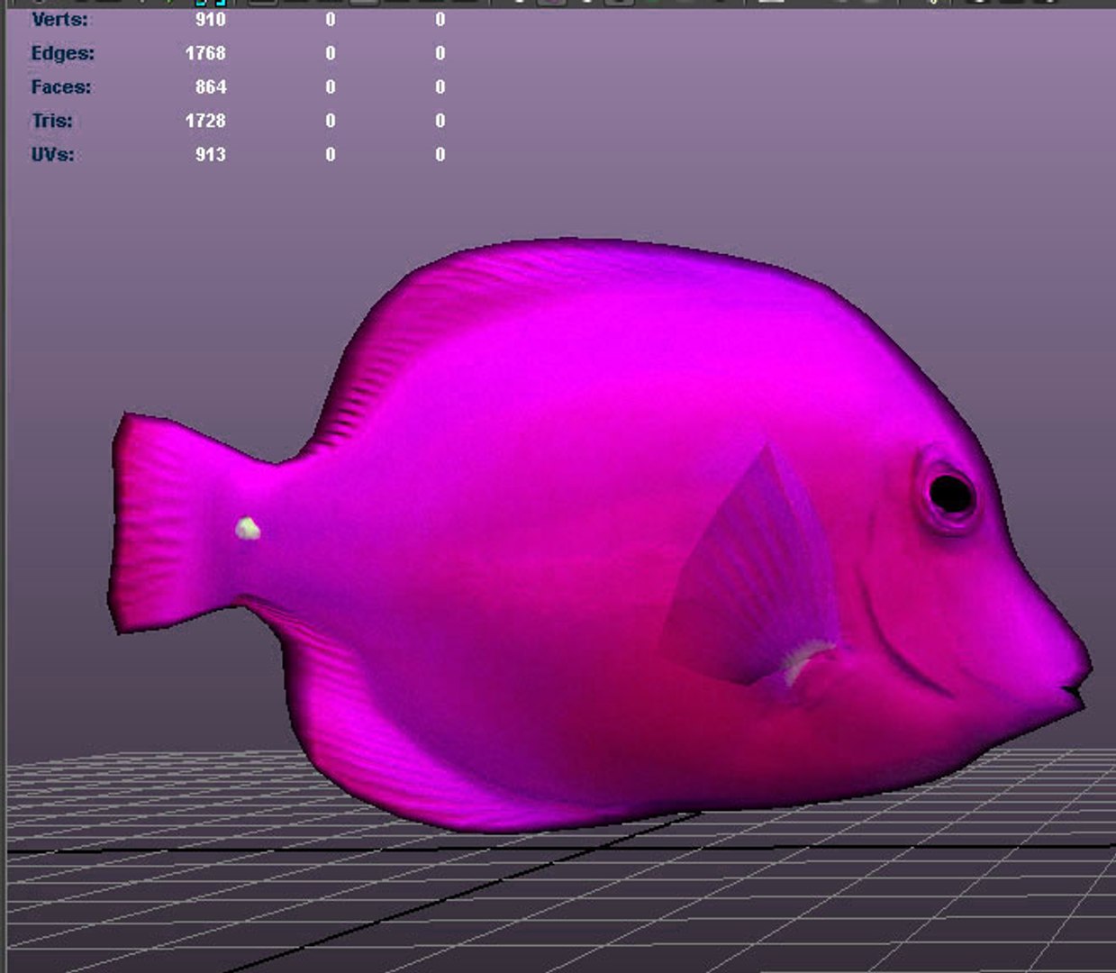 Pink Cheek Butterfly Fish 3D Model - TurboSquid 1244962