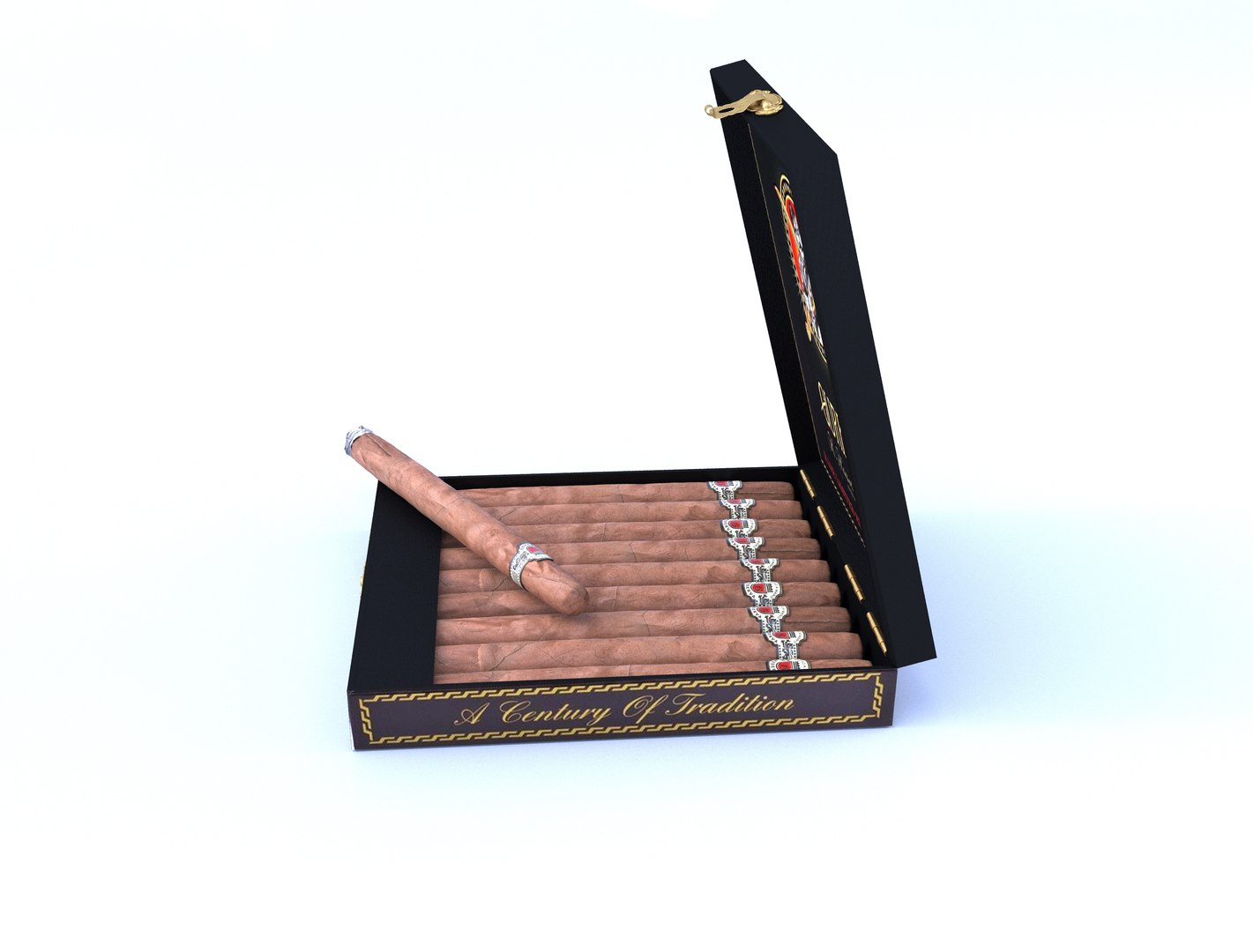 Cigar Cig 3D Model - TurboSquid 1507460