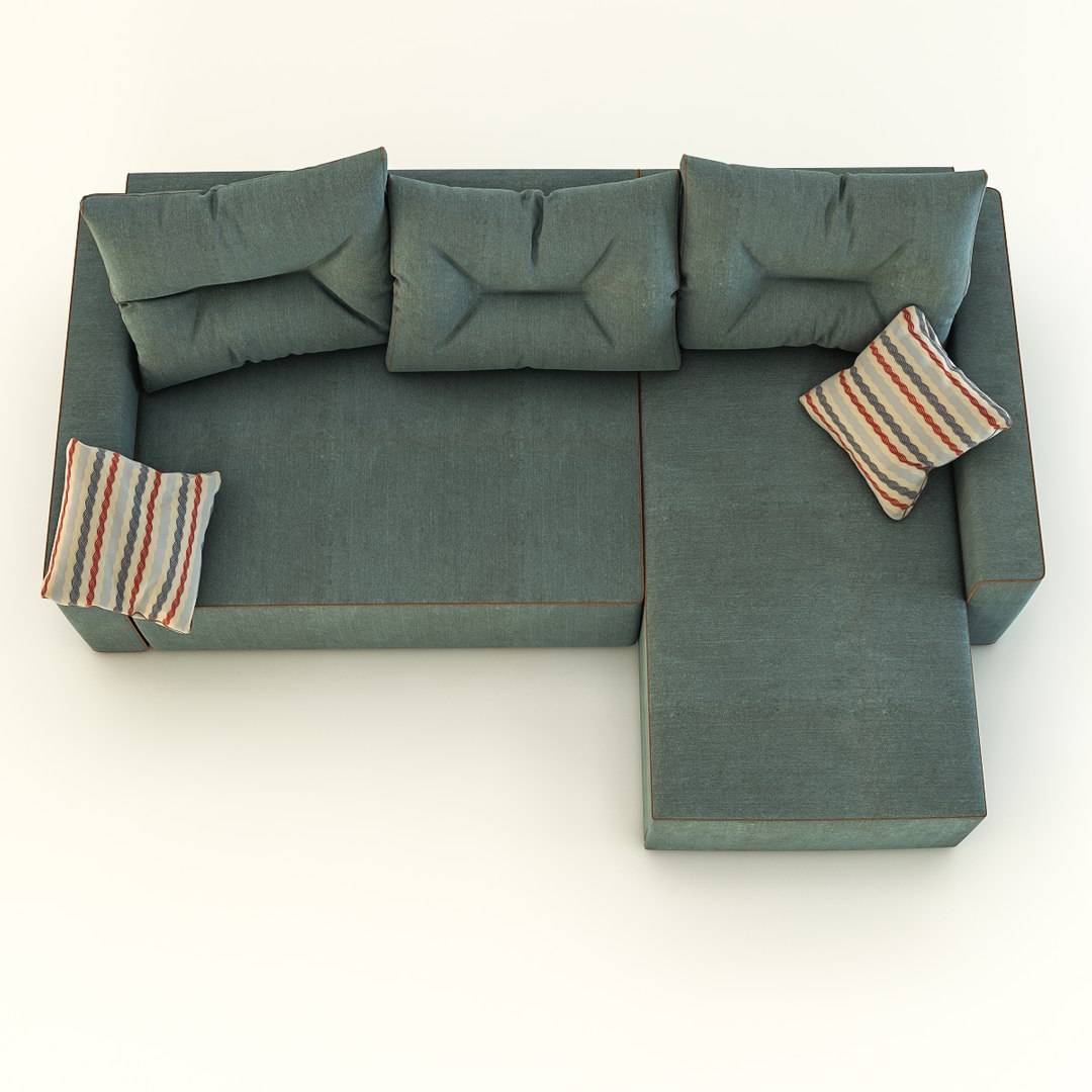 Corner Sofa 3d Model