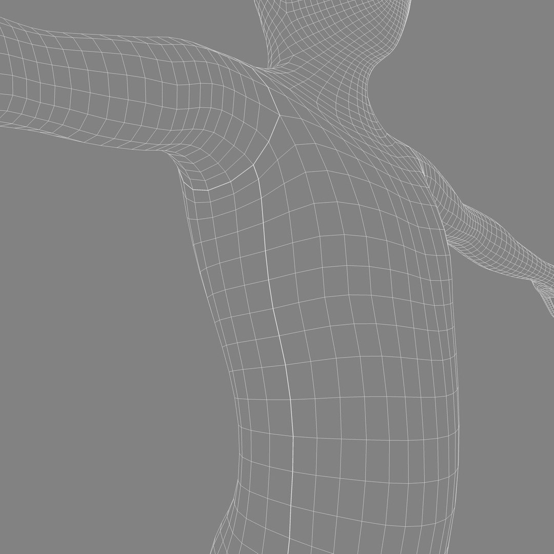 3d Super Hero Rigged Poses Model