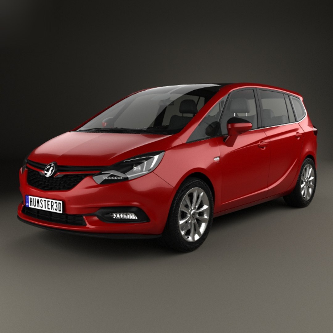 Vauxhall zafira 2016 model - TurboSquid 1318407