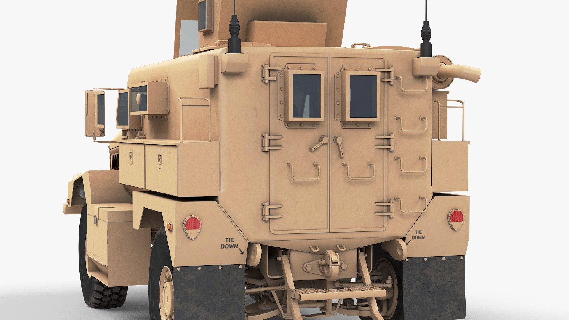 MRAP Cougar 4x4 Heavy Guns Carrier 3D Model - TurboSquid 1785107