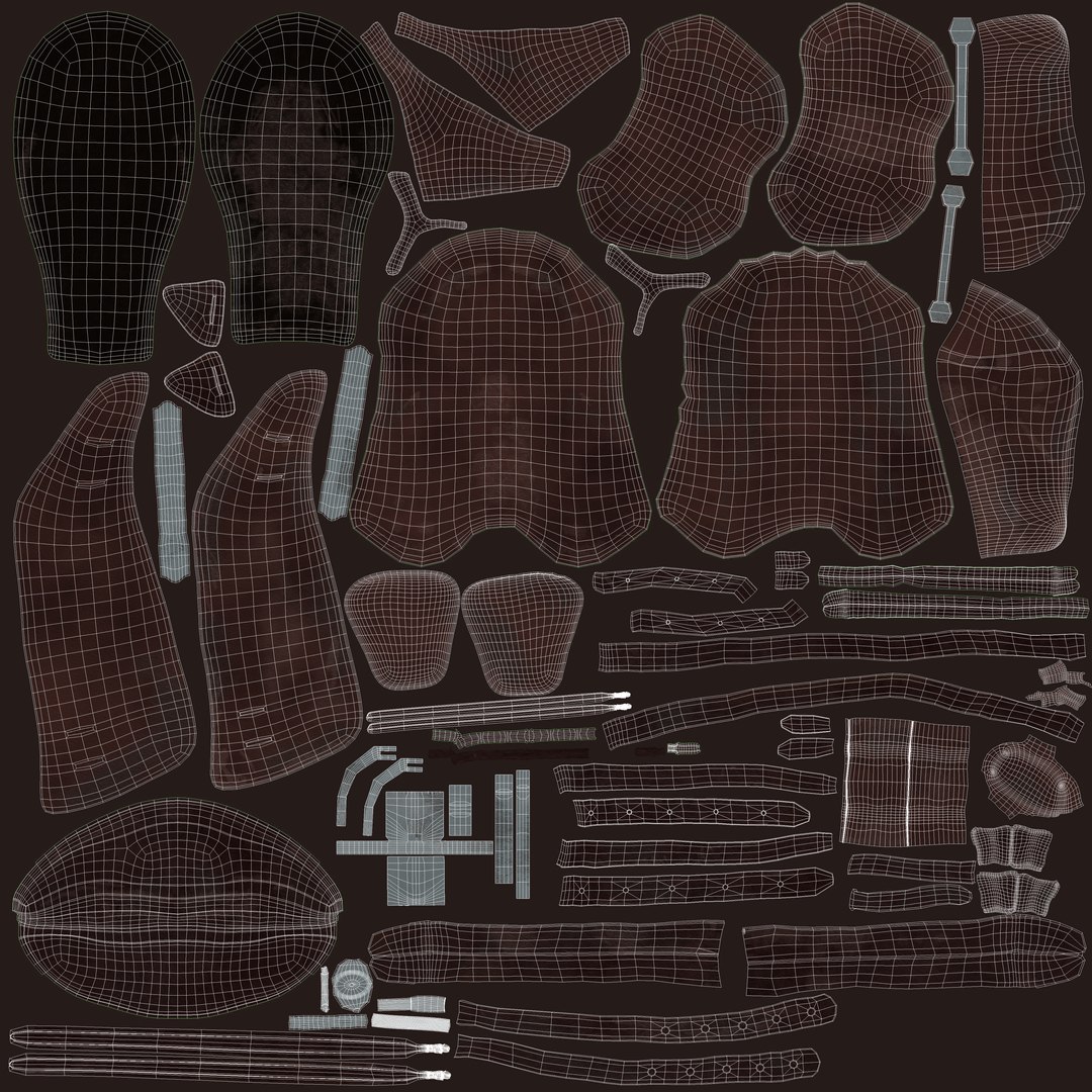 Horse Saddle 3d Model