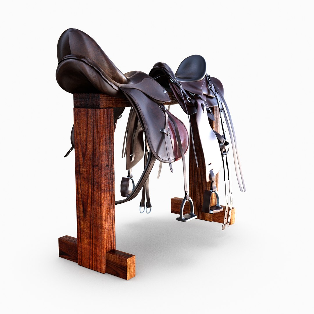 Horse Saddle 3d Model