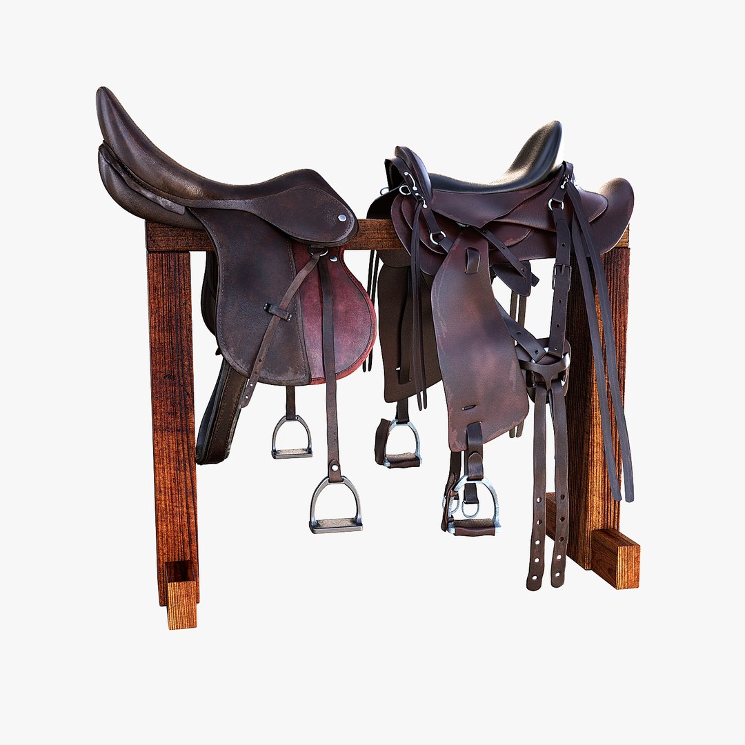 Horse Saddle 3d Model